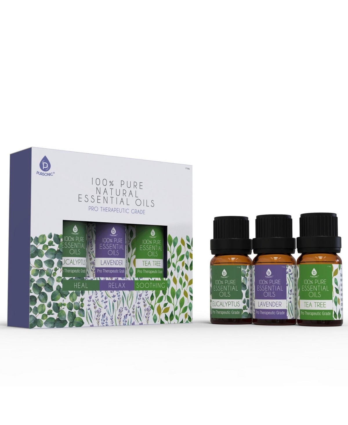 Click here for 3 pack of 100 Pure Essential Oils (Eucalyptus  Lav... prices