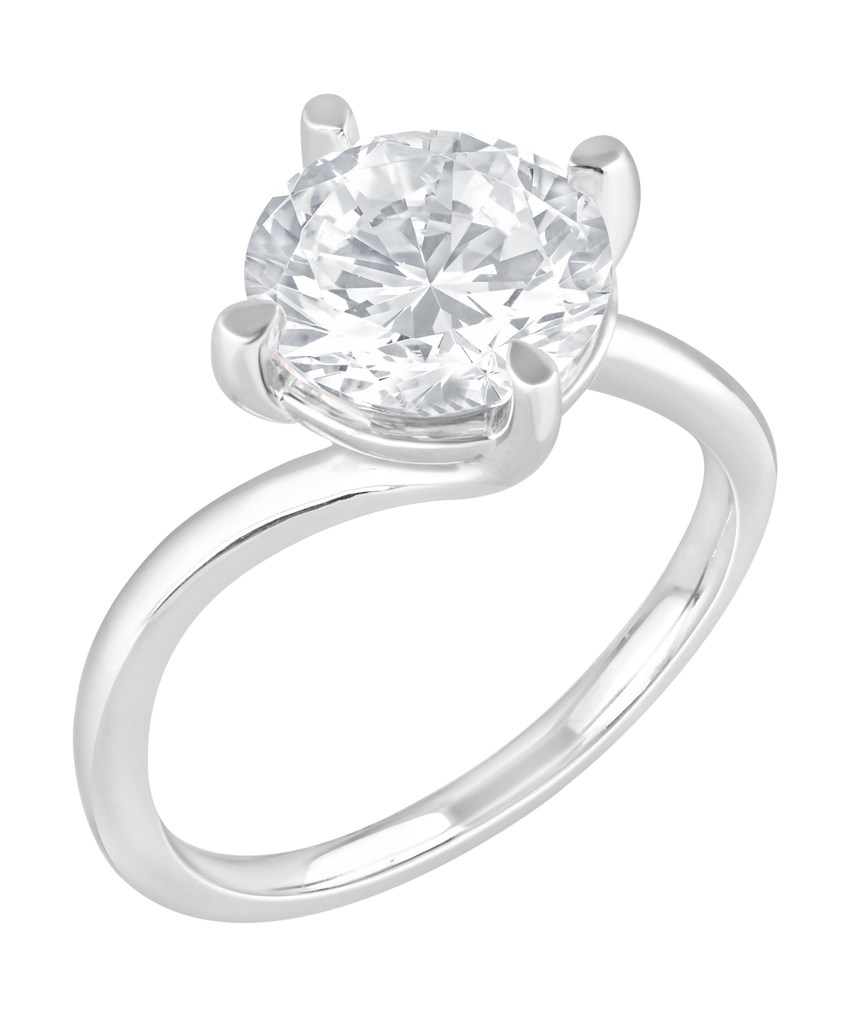 Click here for Badgley Mischka Lab Grown White Diamond Solitaire... prices