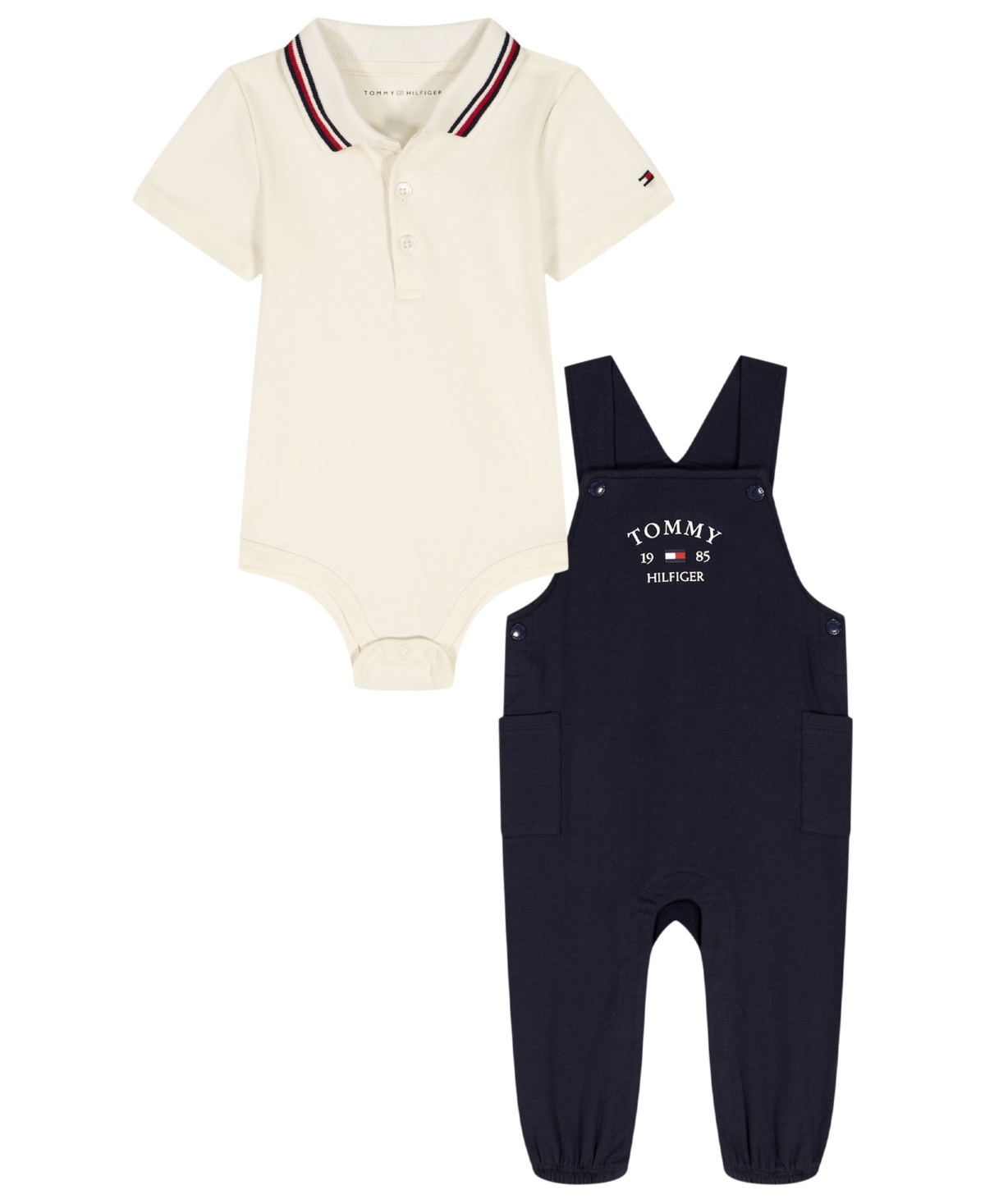 Click here for Tommy Hilfiger Baby Boys Polo Bodysuit and Overall... prices