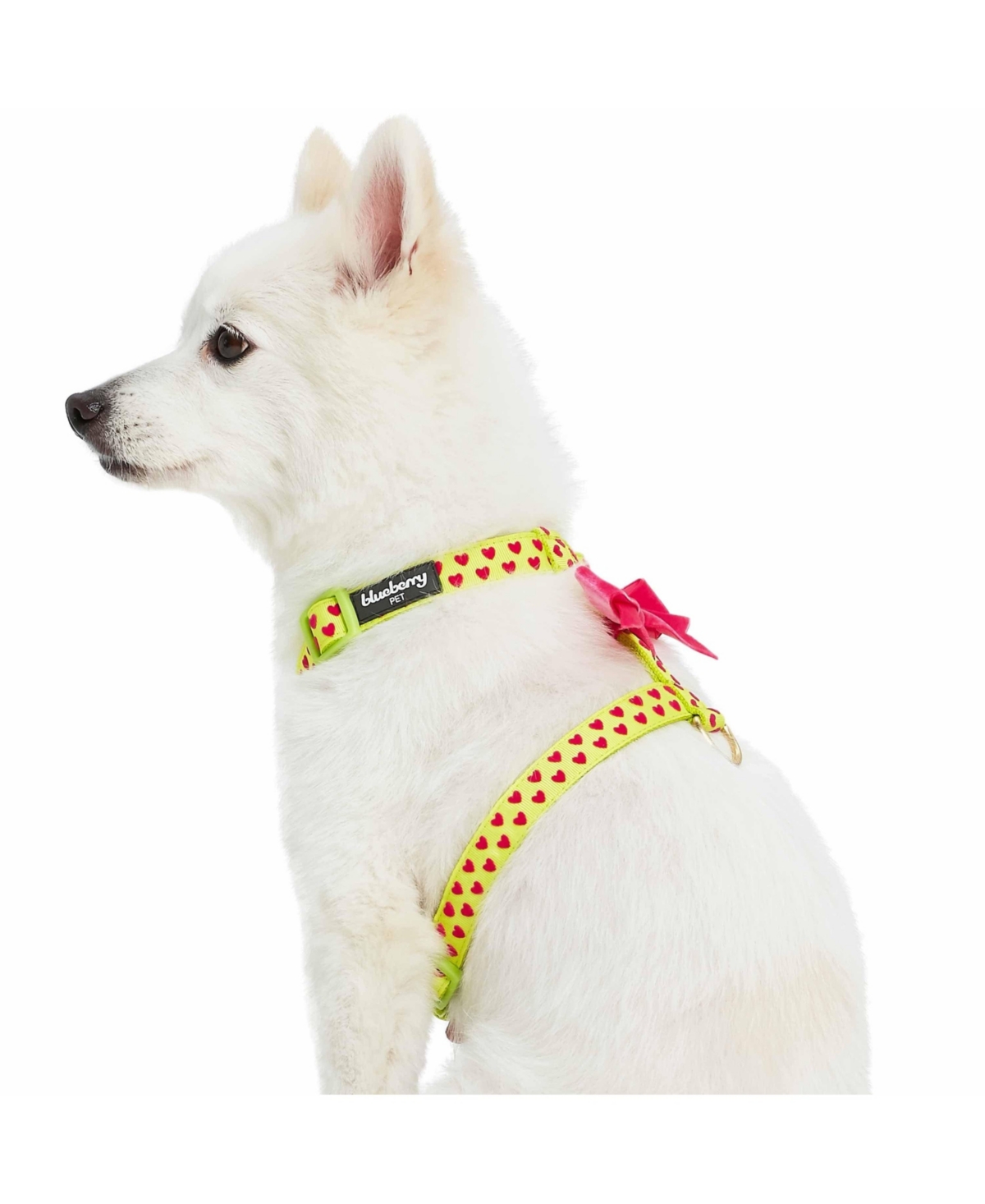 Click here for Blueberry Pet Velvety Polka Dot Dog Step-in Harnes... prices