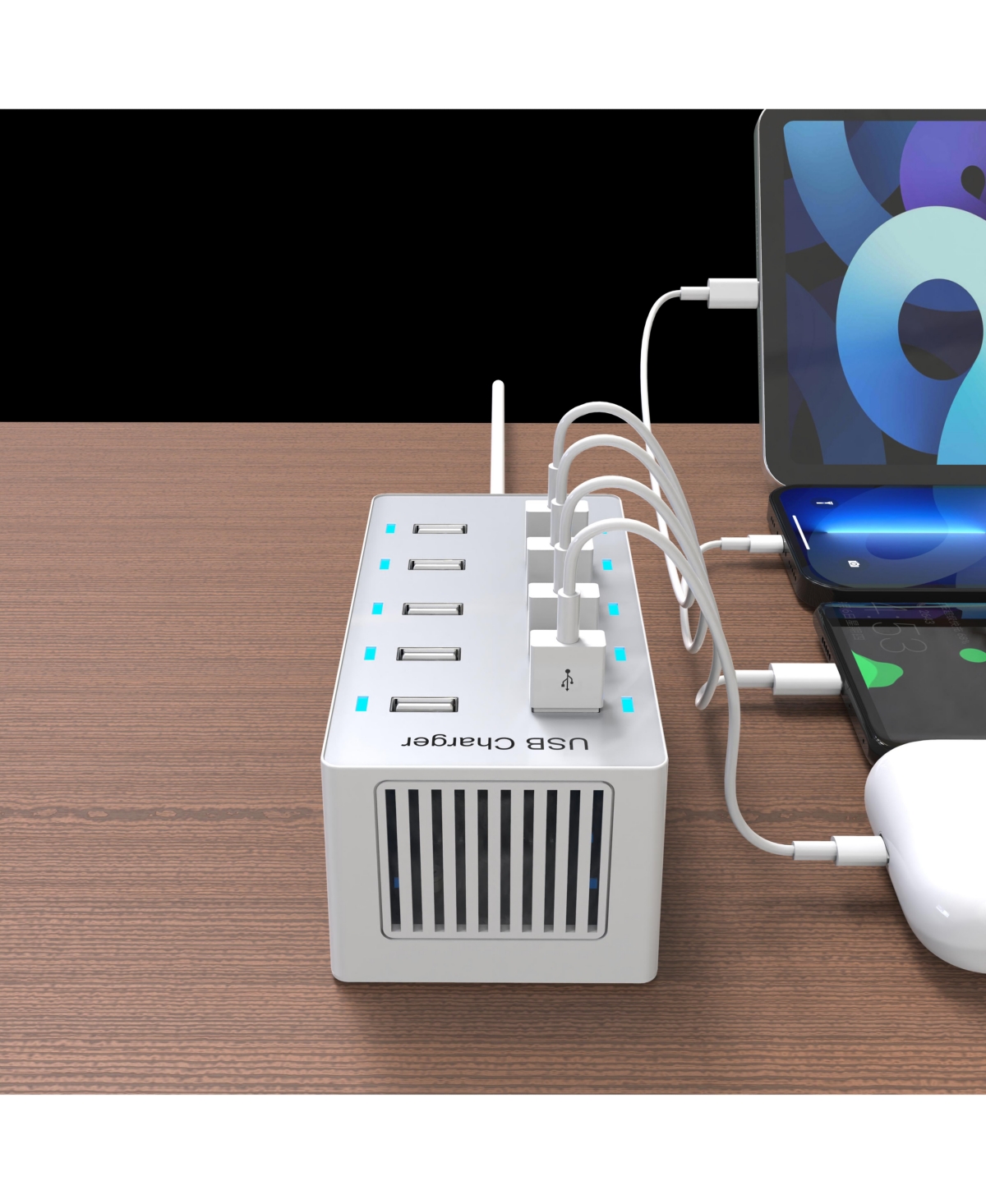 Click here for 3p Experts 10 Ports Usb Hub - White prices