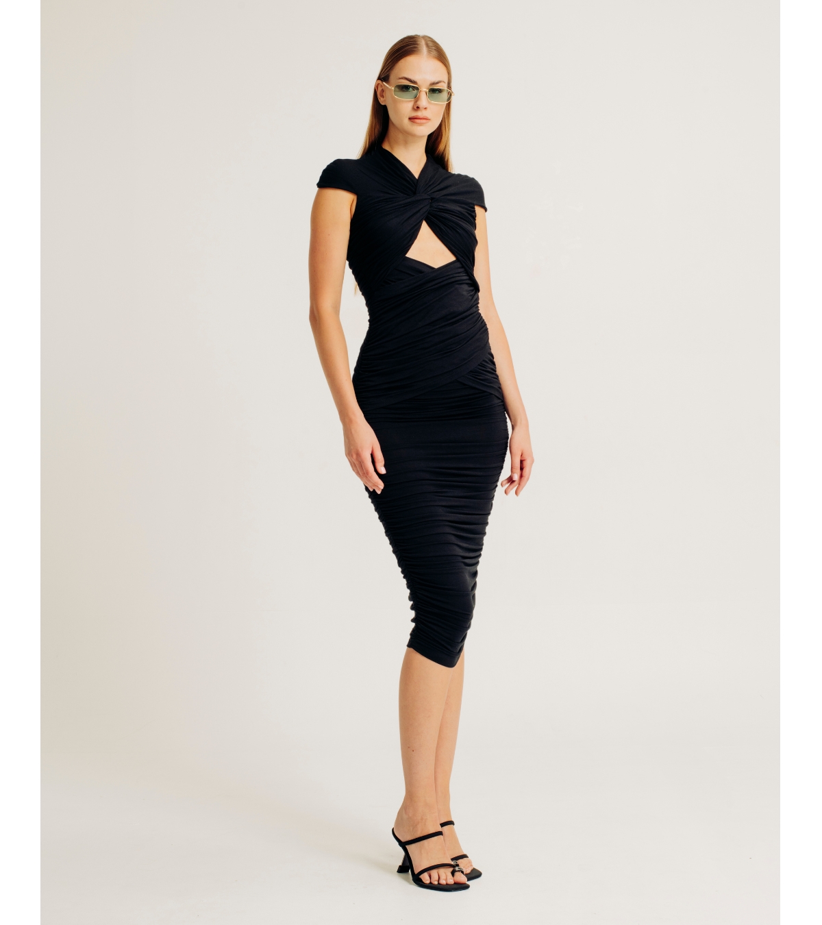 Click here for Torn By Ronny Kobo Womens Heidi Dress - Black prices