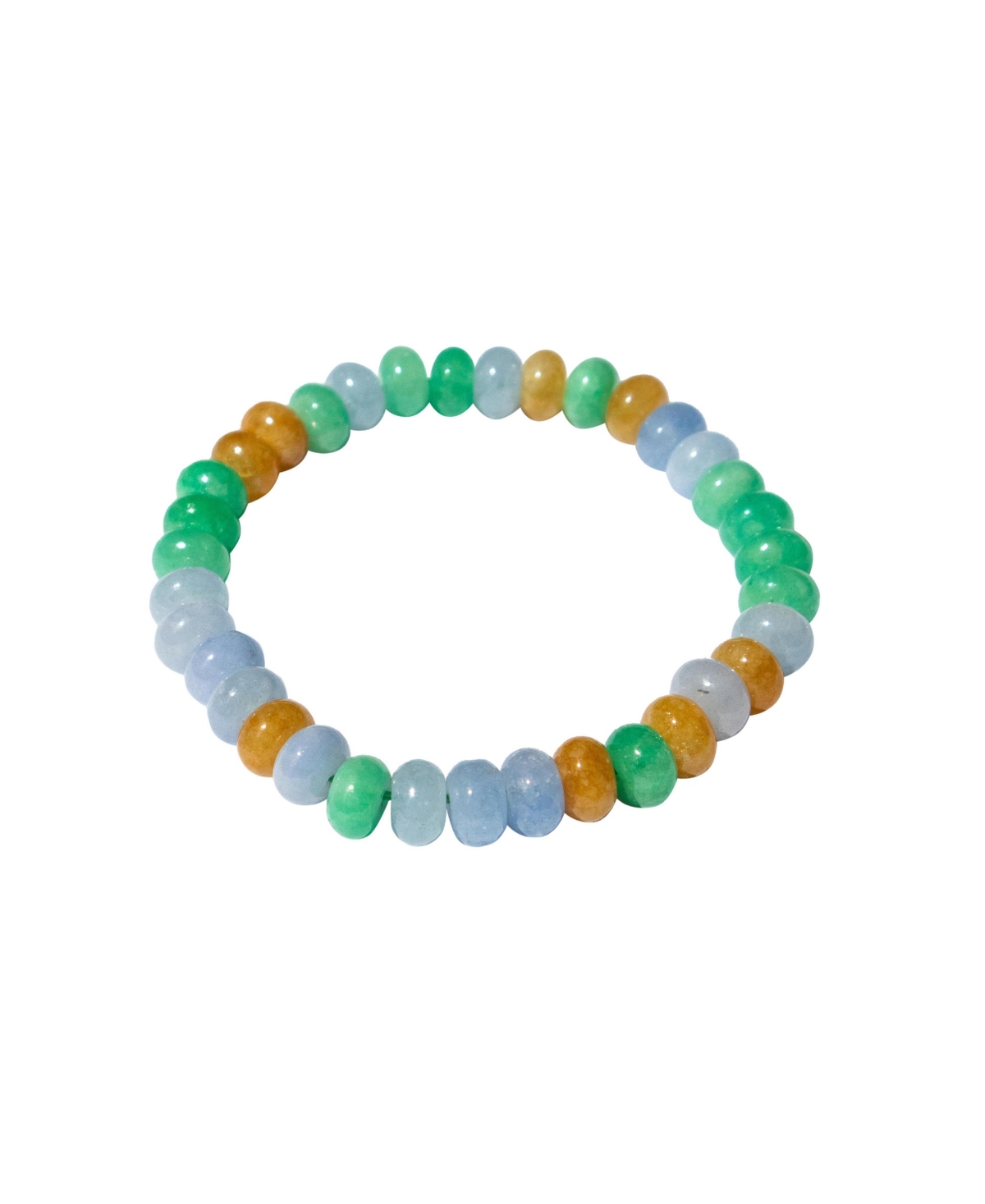 Click here for seree Lavender field Beaded jade bracelet - Purple prices