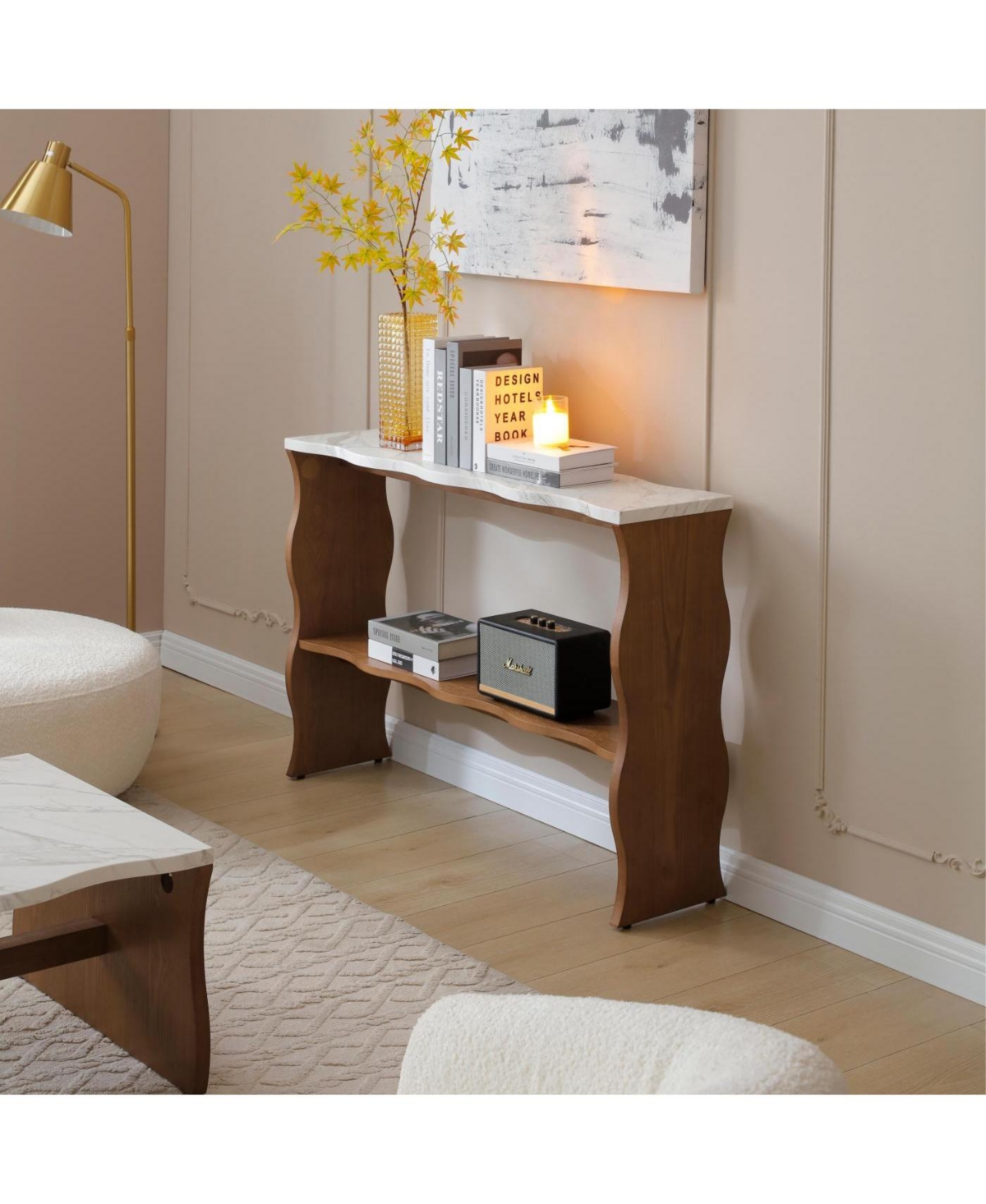 Click here for Streamdale Furniture Whisper of Waves Modern Conso... prices