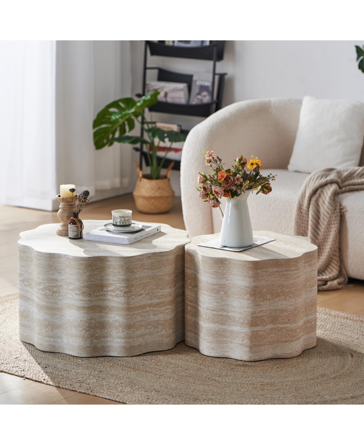 Click here for Streamdale Furniture Streamdale Set of 2 Round Cof... prices