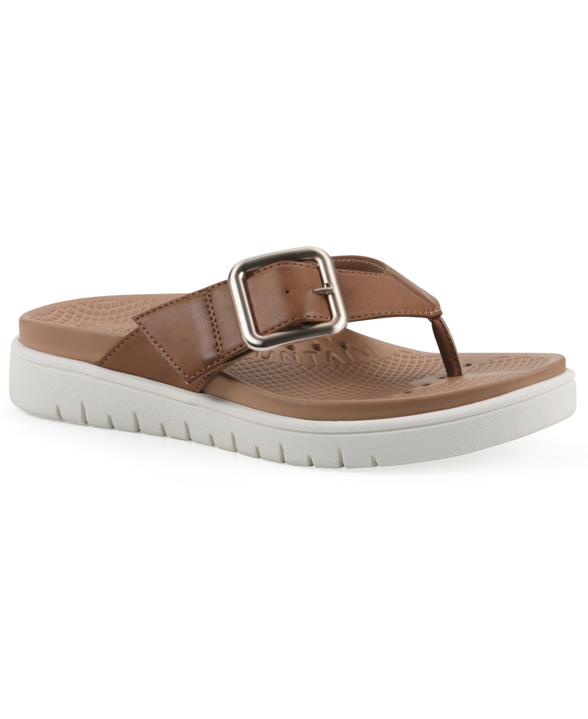 Click here for White Mountain Womens Nalla Fom Recovery Sandal -... prices