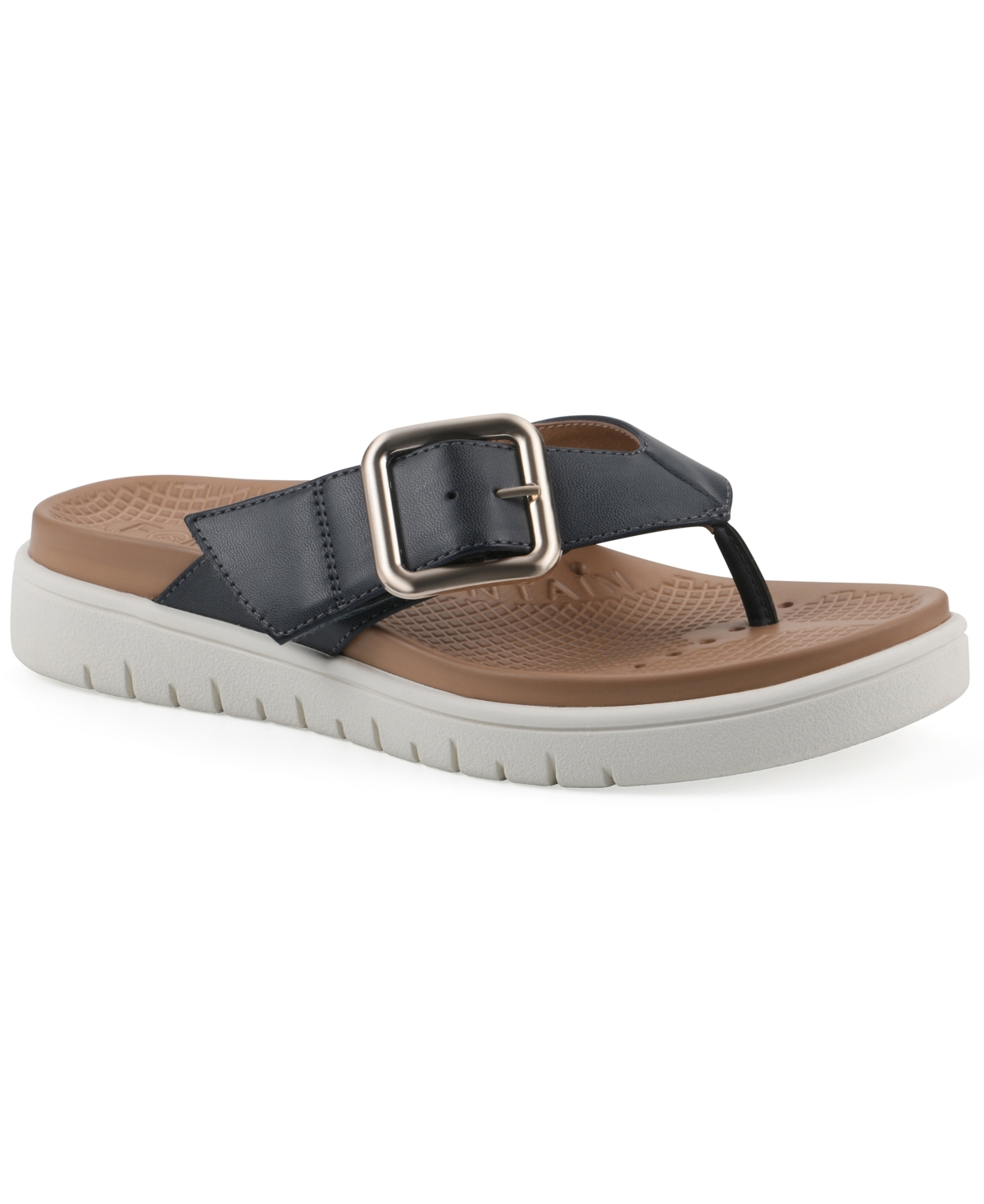 Click here for White Mountain Womens Nalla Fom Recovery Sandal -... prices