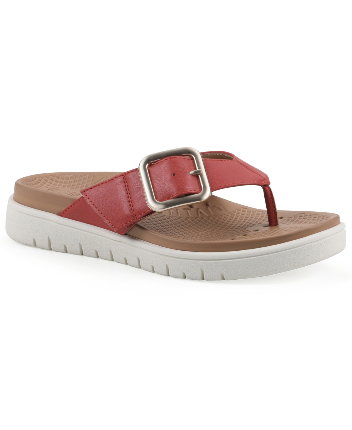 Click here for White Mountain Womens Nalla Fom Recovery Sandal -... prices