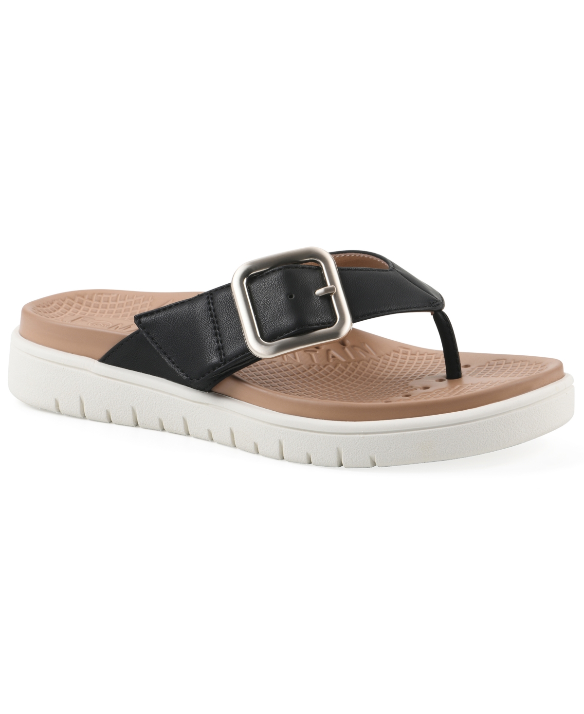 Click here for White Mountain Womens Nalla Fom Recovery Sandal -... prices