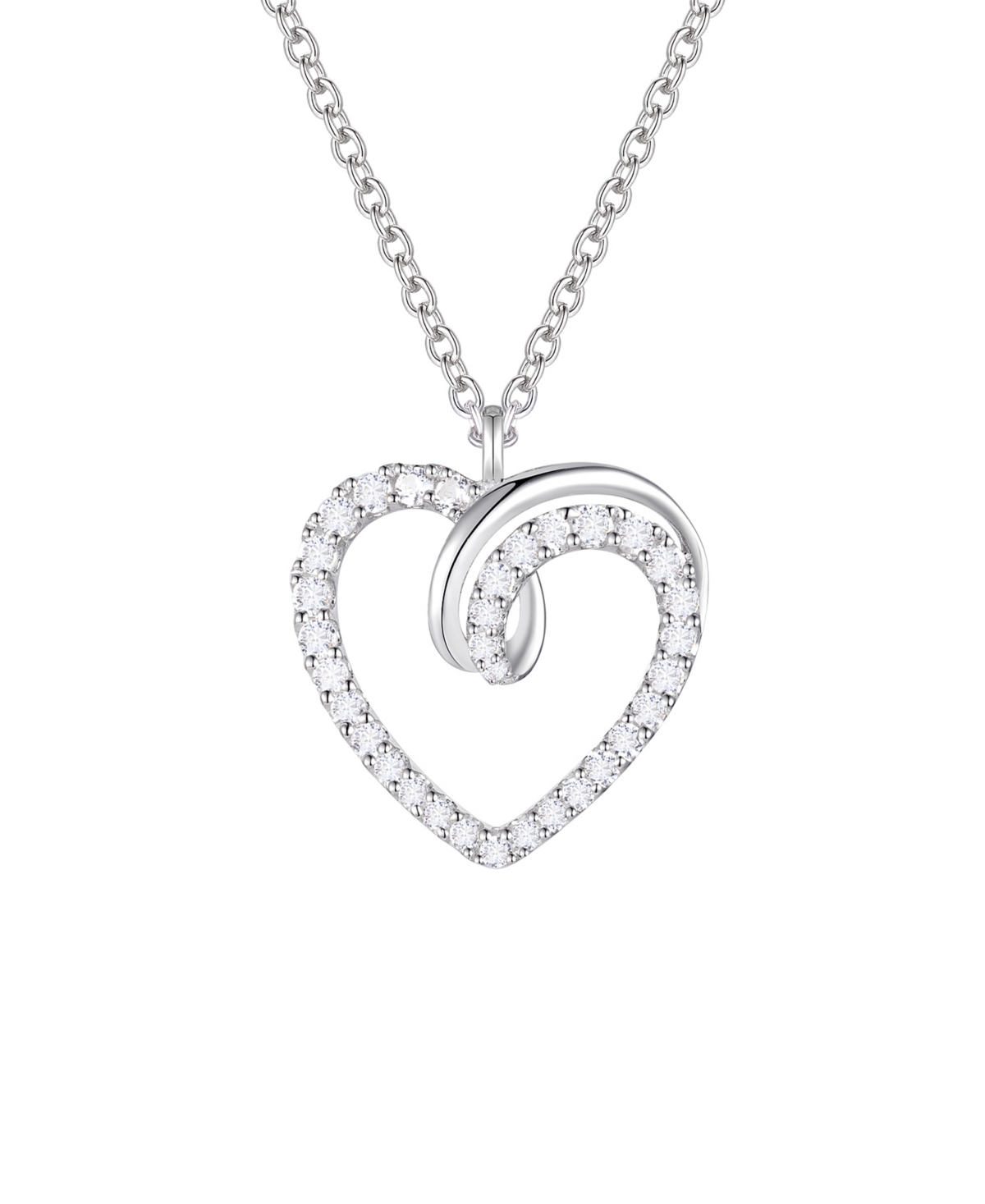 Click here for Macys Diamond (1/3 ct. t.w.) Heart Pendant Necklac... prices