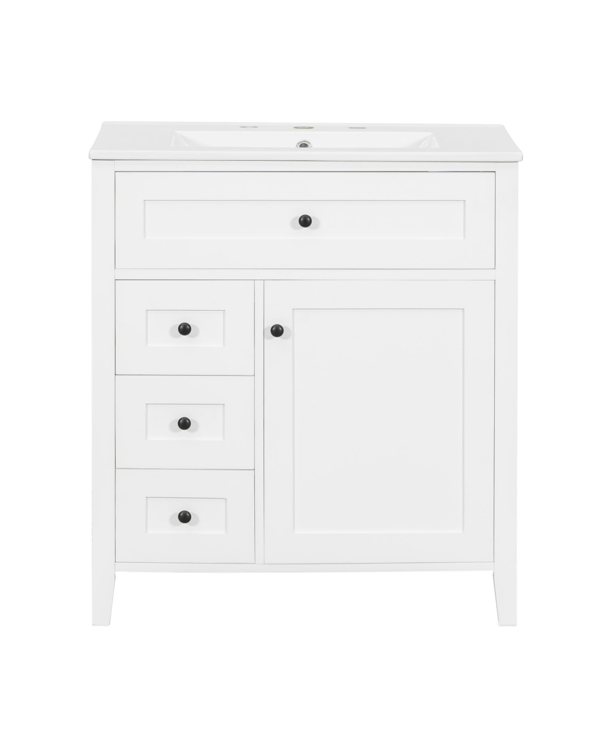 Click here for Casainc Bathroom Vanity with Sink 3 Drawers and Ad... prices