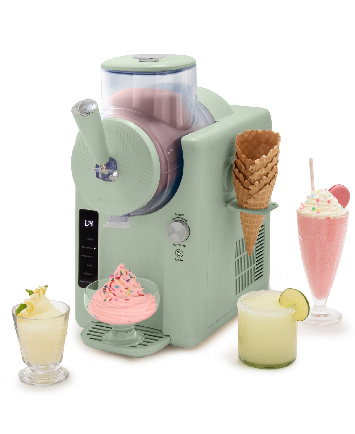Click here for GreenPan Frost Ice Cream & Frozen Drink Maker - Pi... prices