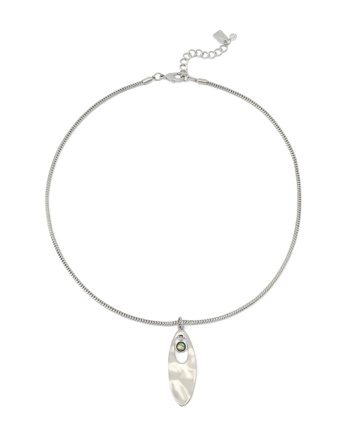 Click here for Robert Lee Morris Soho Abalone Pendant Necklace -... prices