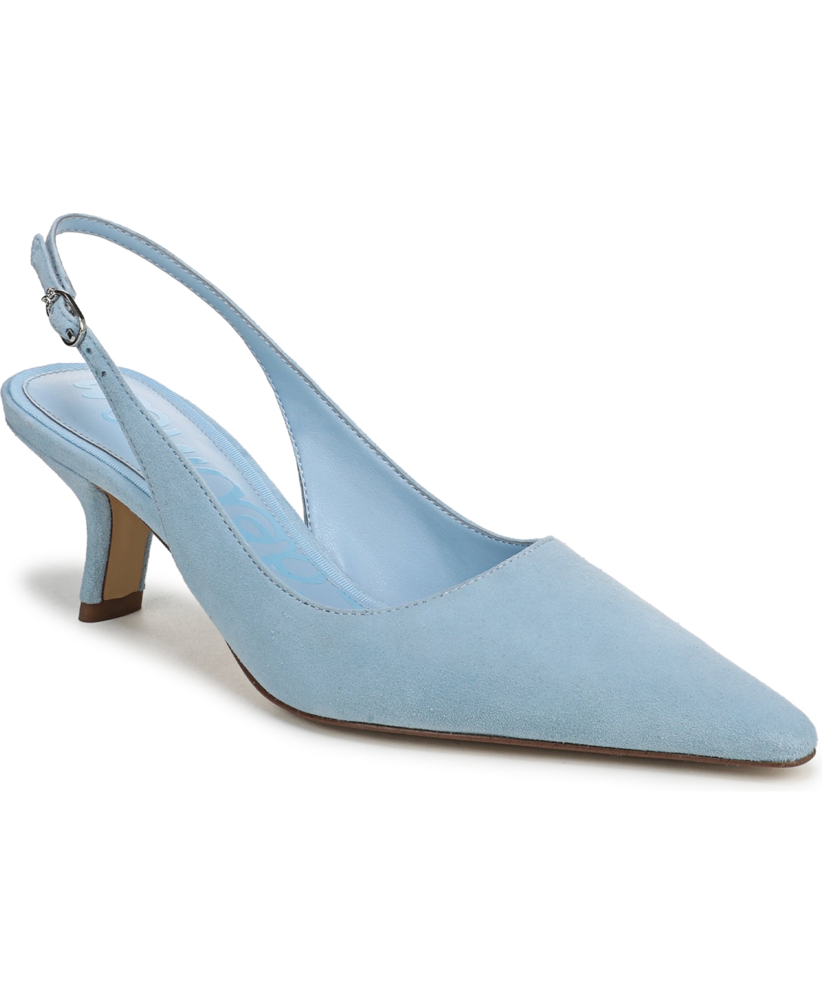 Click here for Sam Edelman Womens Bianka Slingback Kitten-Heel Pu... prices