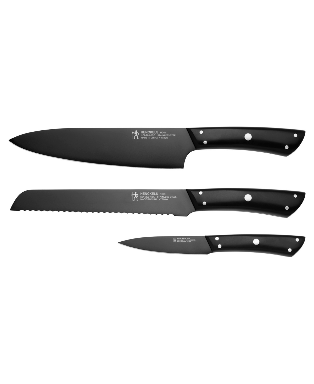 Click here for Henckels Noir 3-Pc. Starter Set - Black prices