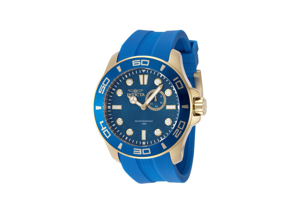Click here for Invicta Mens 49270 Pro Diver Quartz VD72 Blue Dial... prices