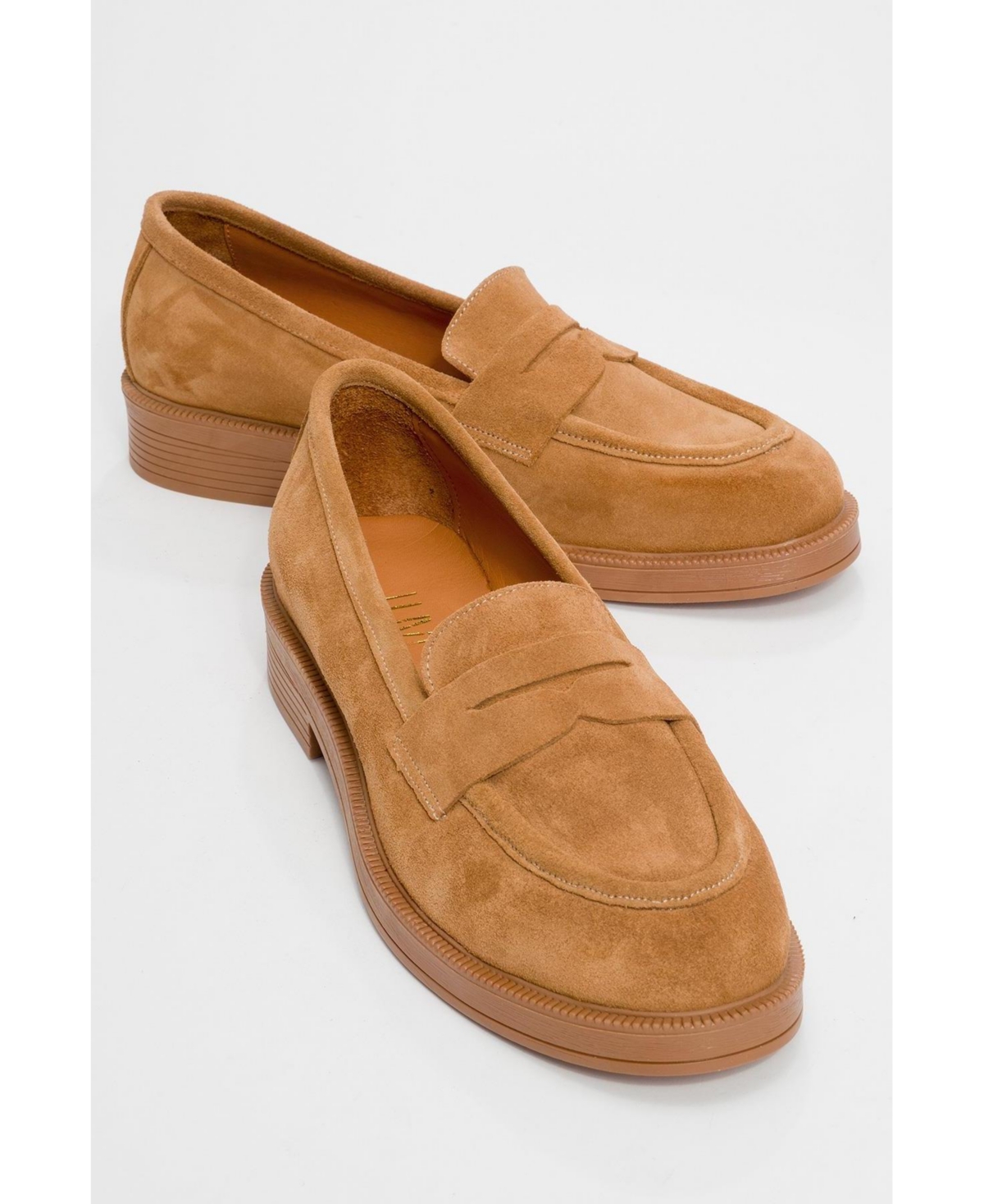 Click here for Bree Platform Penny Leather Loafer (Women) - Musta... prices