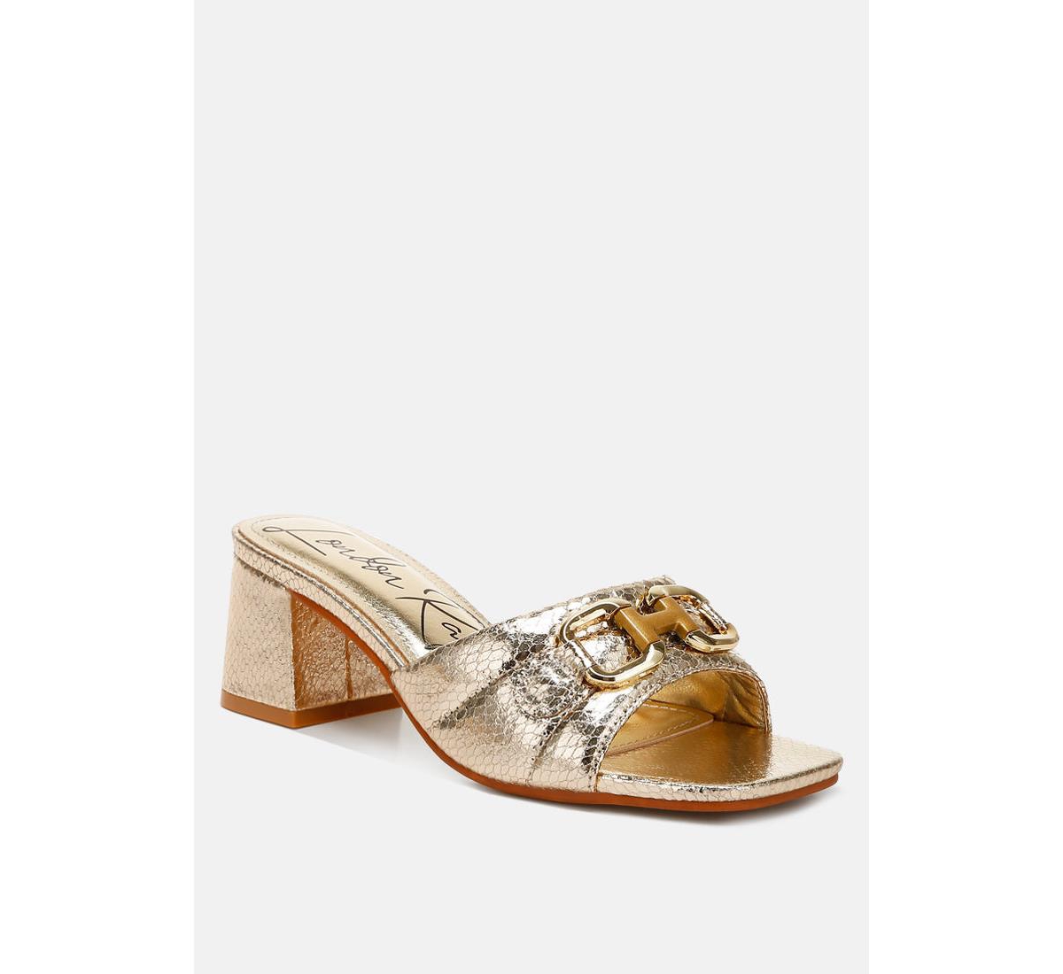 Click here for London Rag Womens Bellamy Horsebit Detail Snake Pr... prices