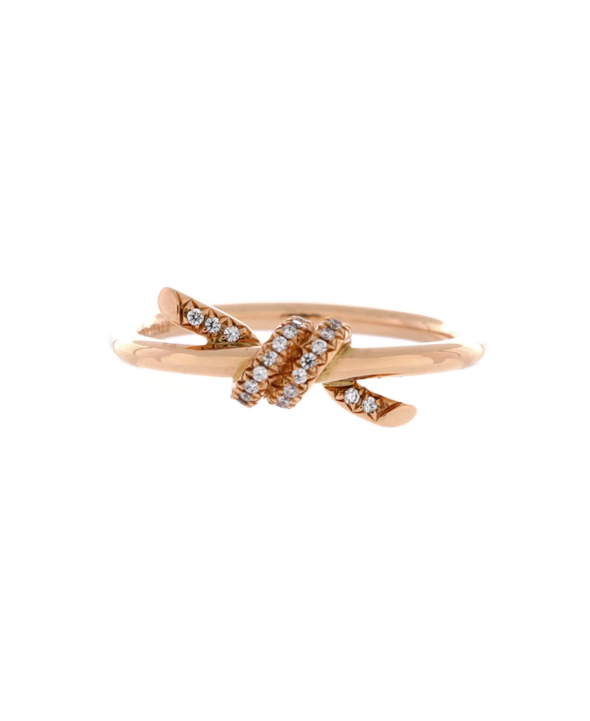 Click here for Pre-Owned Tiffany & Co Knot Ring - 18k rose gold prices
