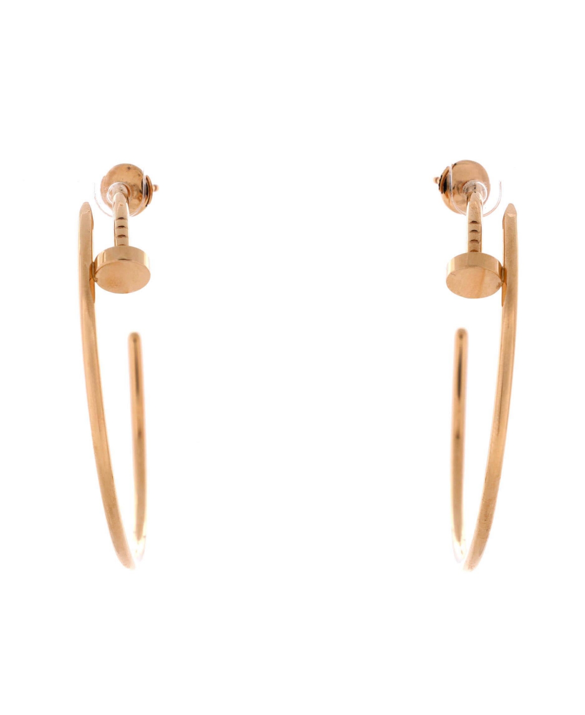 Click here for Pre-Owned Cartier Juste un Clou Hoop Earrings - 18... prices