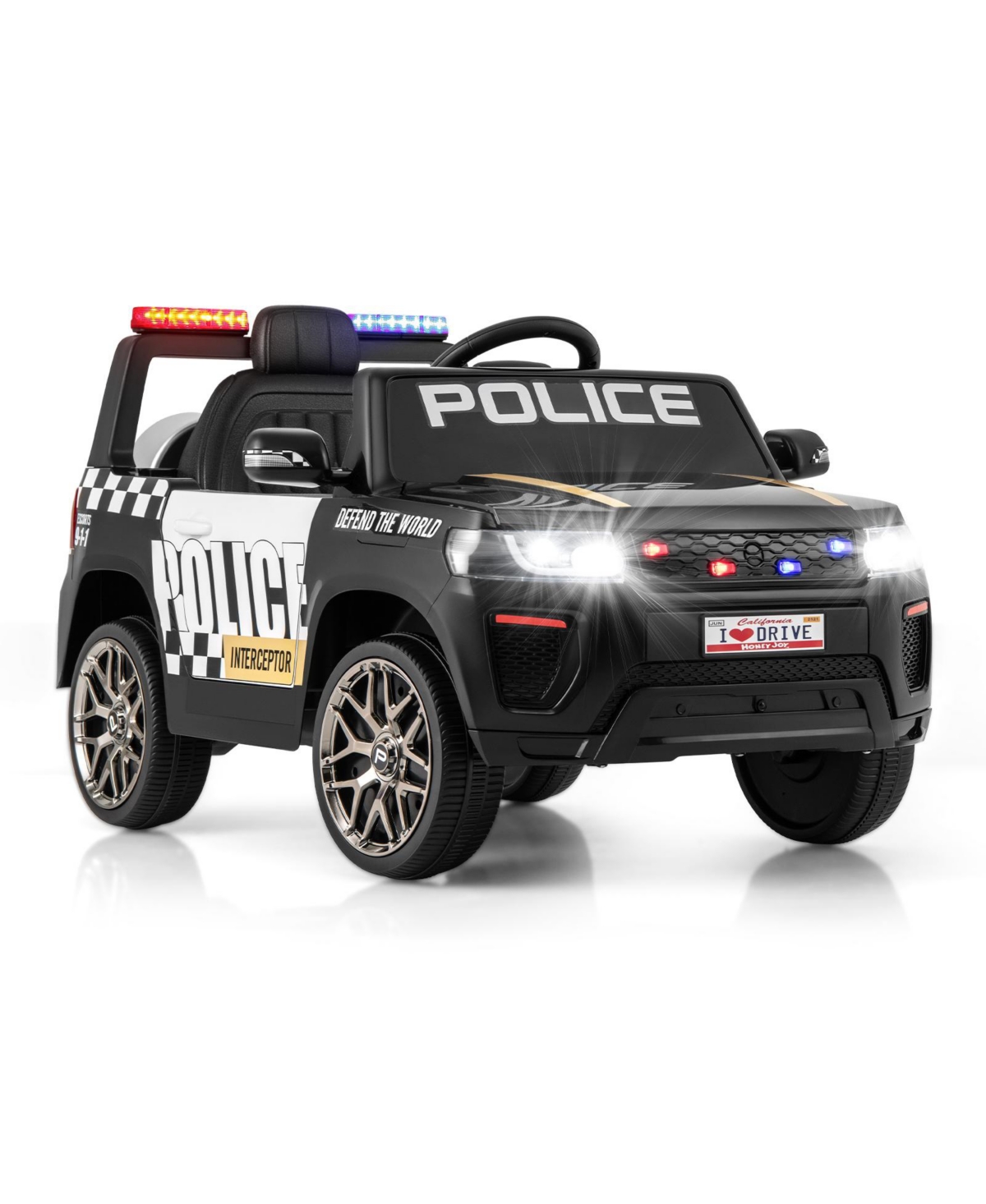 Click here for 12V Kids Ride on Police Car with Remote and Siren... prices