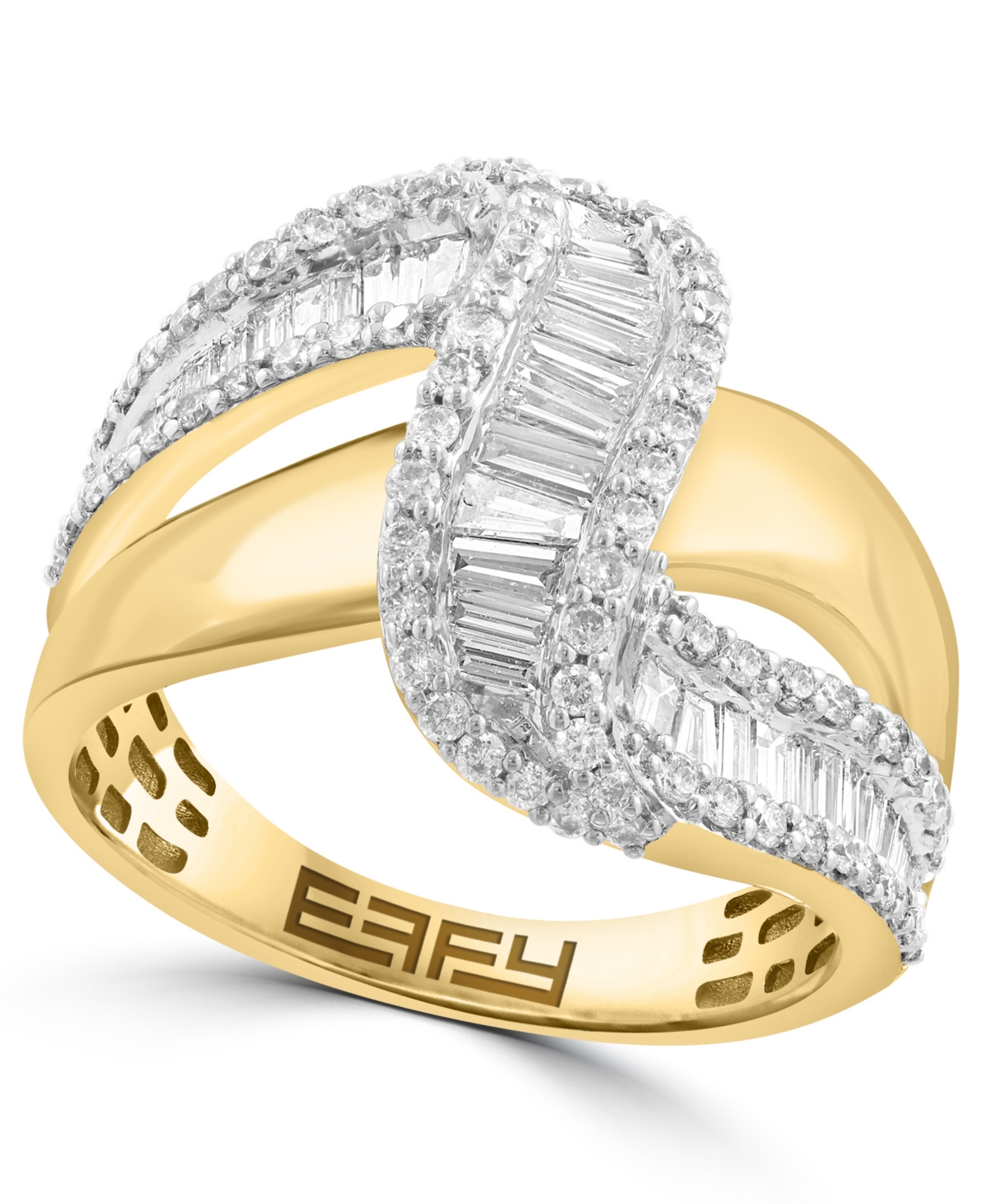 Click here for Effy Collection Diamond Ring (1 ct. t.w.) in 14k Y... prices