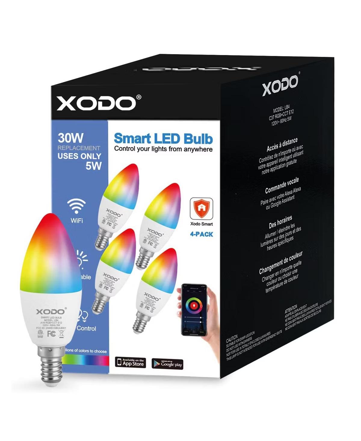 Click here for Contixo LB4 Smart Wi-Fi A19 Candelabra Led Bulbs... prices
