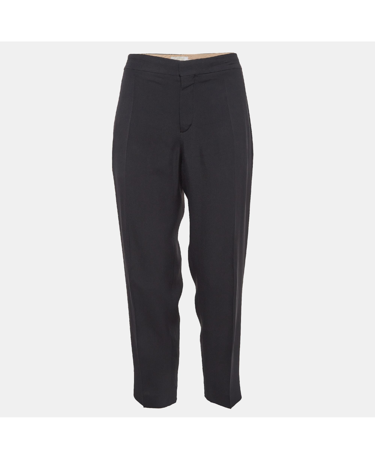 Click here for Pre-Owned Chloe Womens Black Gabardine Trousers prices