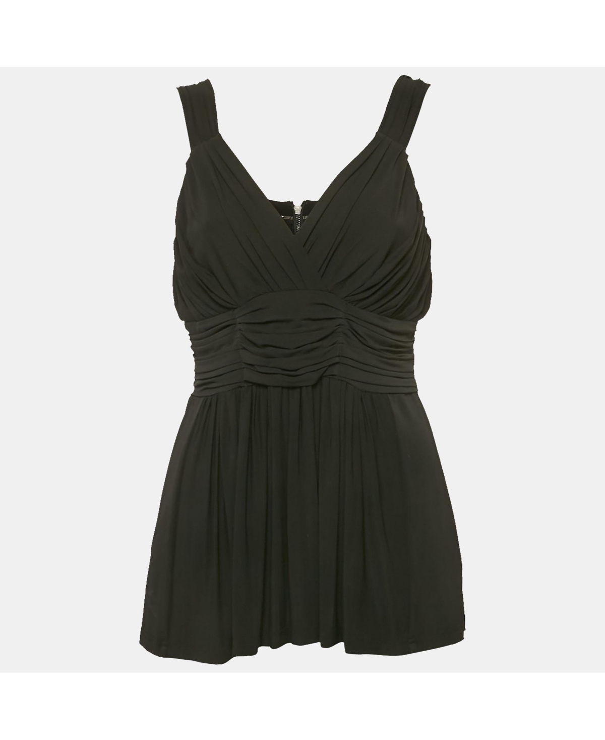 Click here for Pre-Owned Burberry Womens London Black Jersey Drap... prices