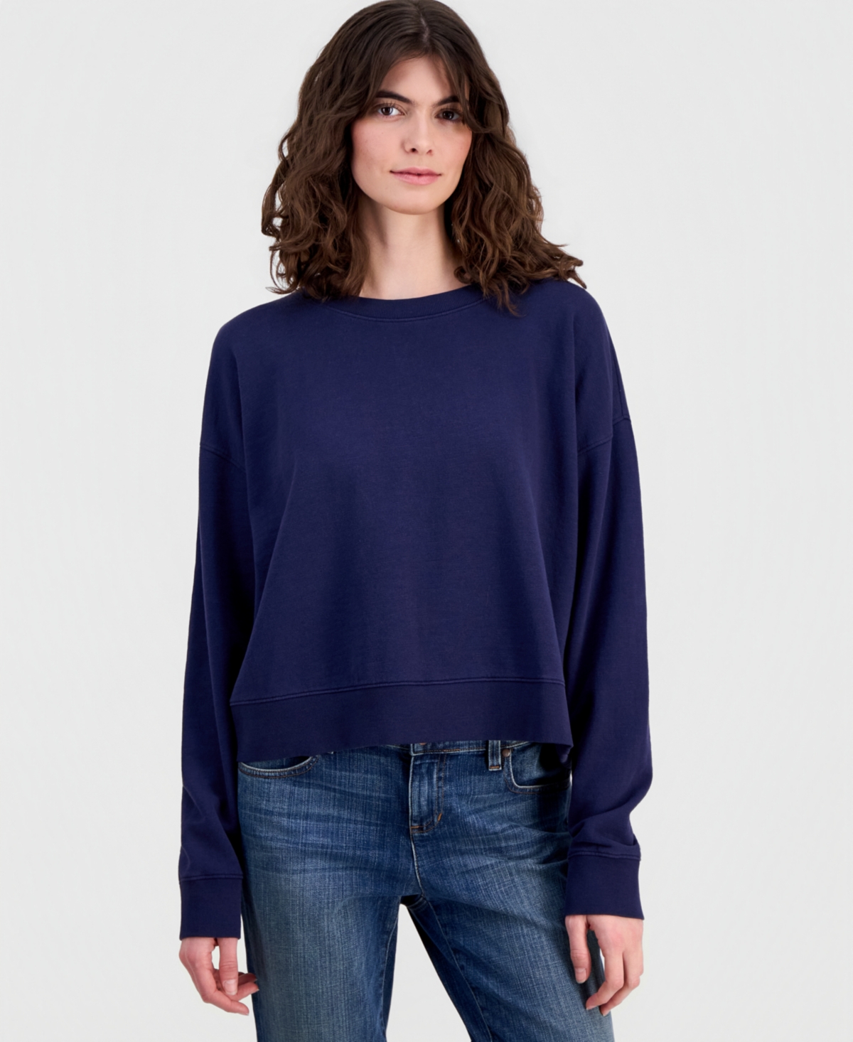 Click here for Eileen Fisher Womens Linen Jersey Crewneck T-Shirt... prices