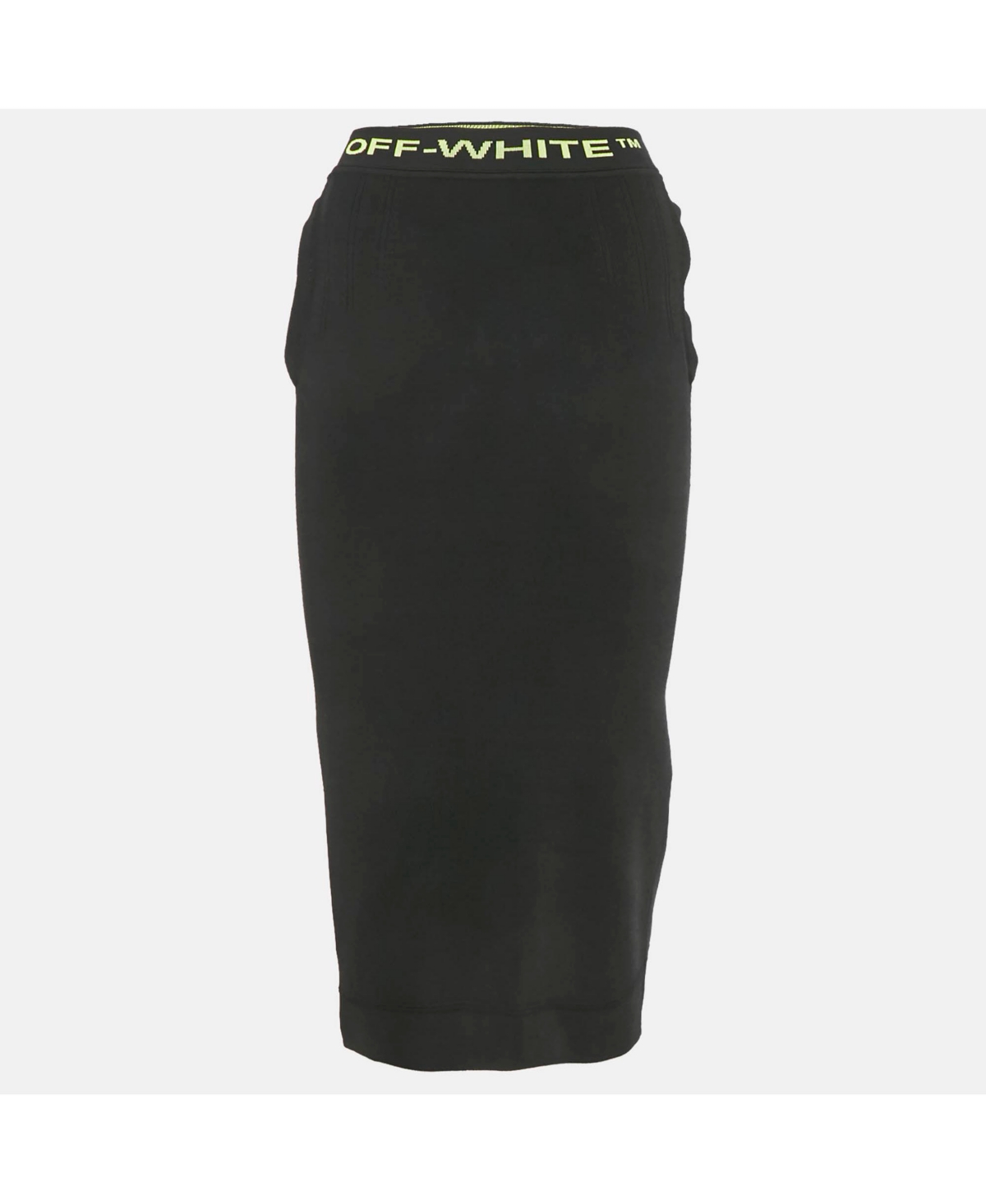 Click here for Pre-Owned Off-White Womens Black Jersey Logo Band... prices