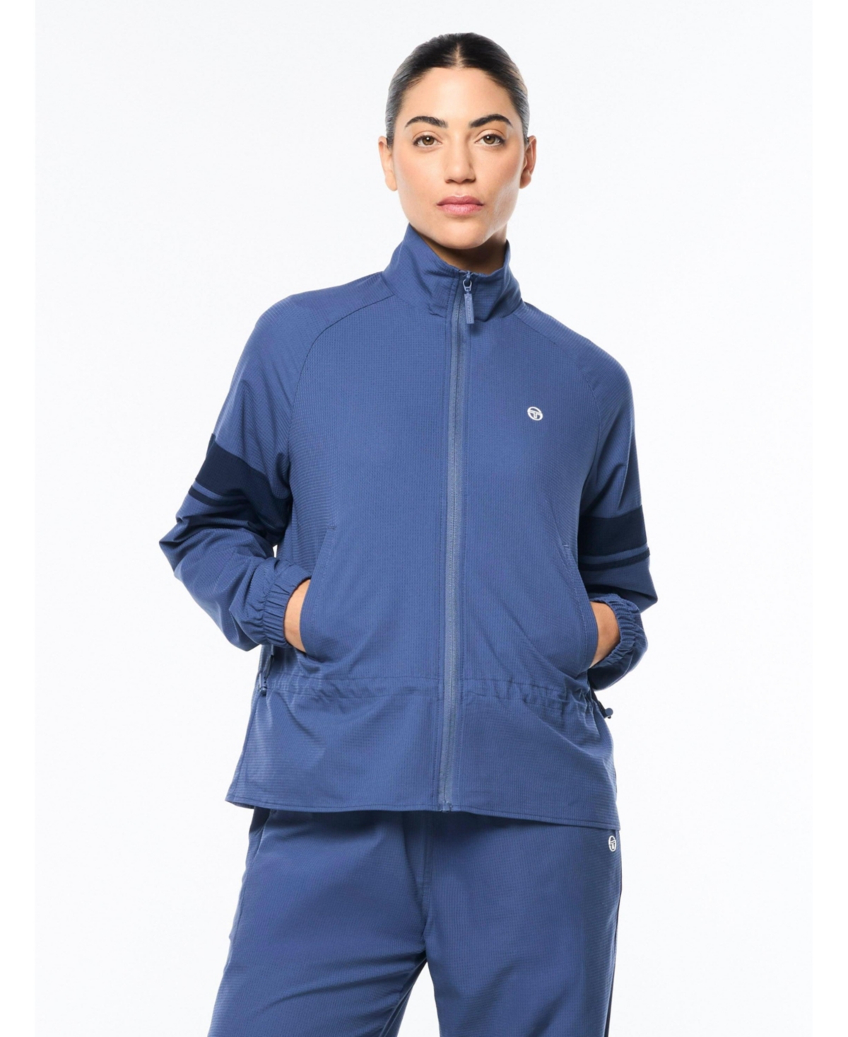 Click here for Sergio Tacchini Womens luna track jacket - Blue in... prices