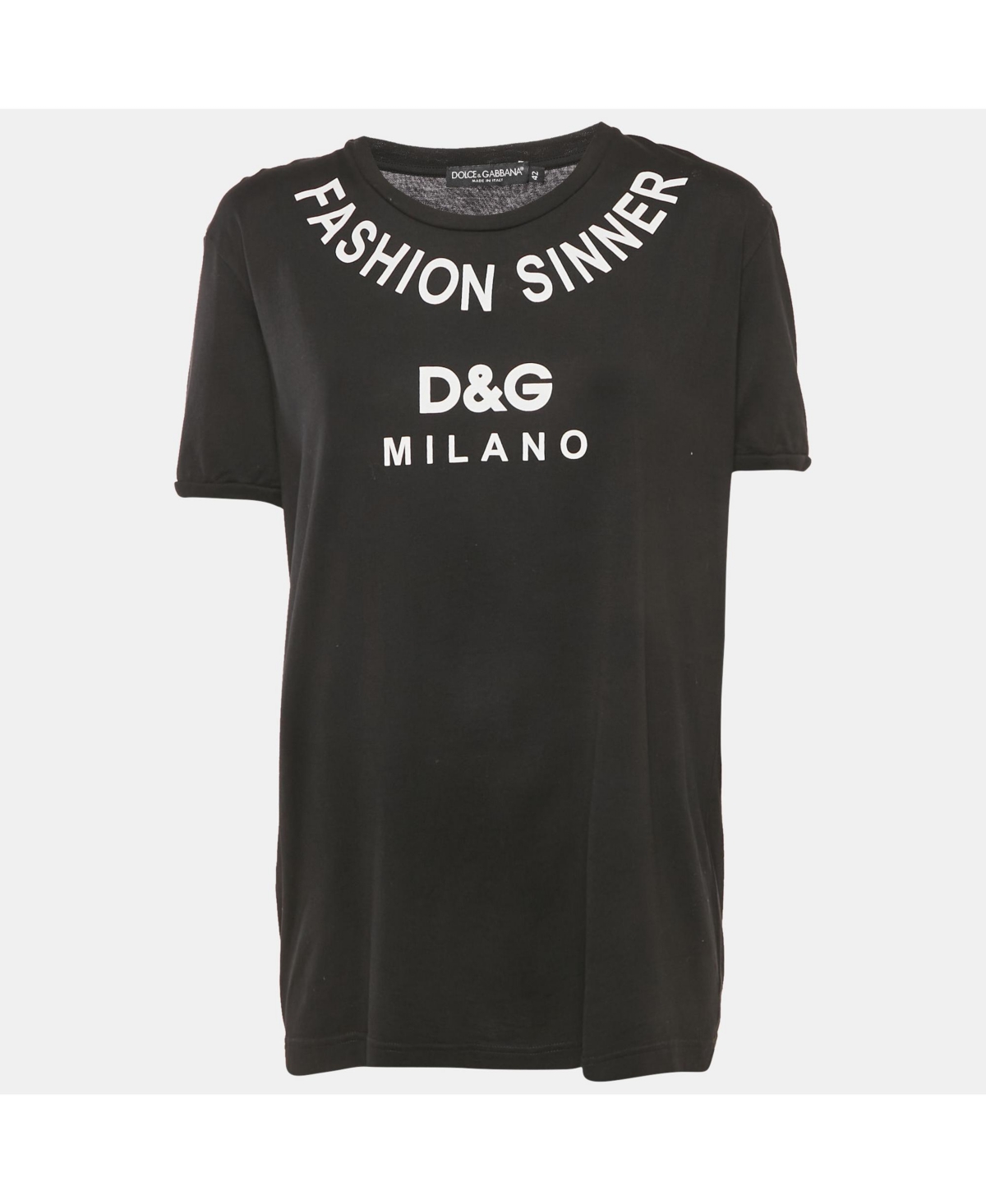 Click here for Pre-Owned Dolce & Gabbana Womens Printed Cotton Cr... prices