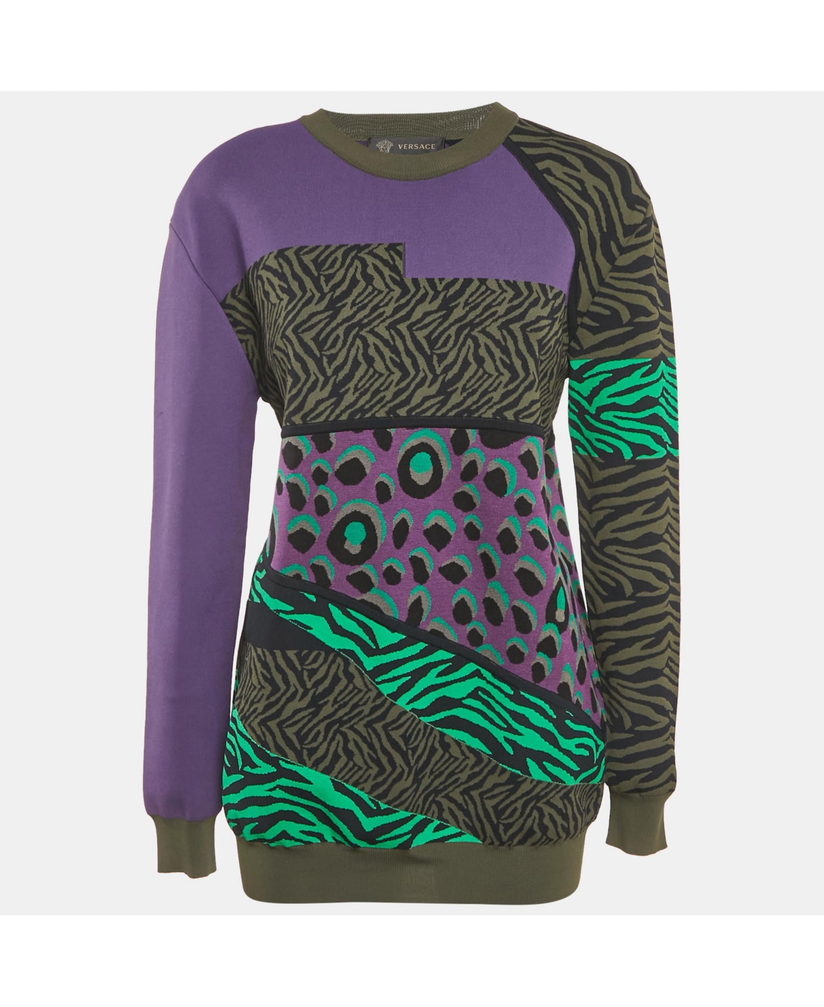 Click here for Pre-Owned Versace Womens Multicolor Animal Print J... prices