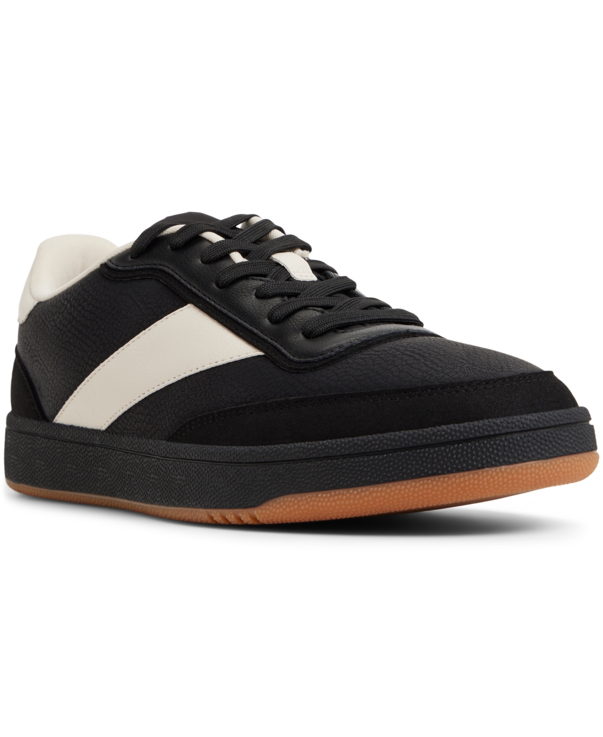 Click here for Aldo Mens Ashwin Lace-Up Sneakers - Black prices