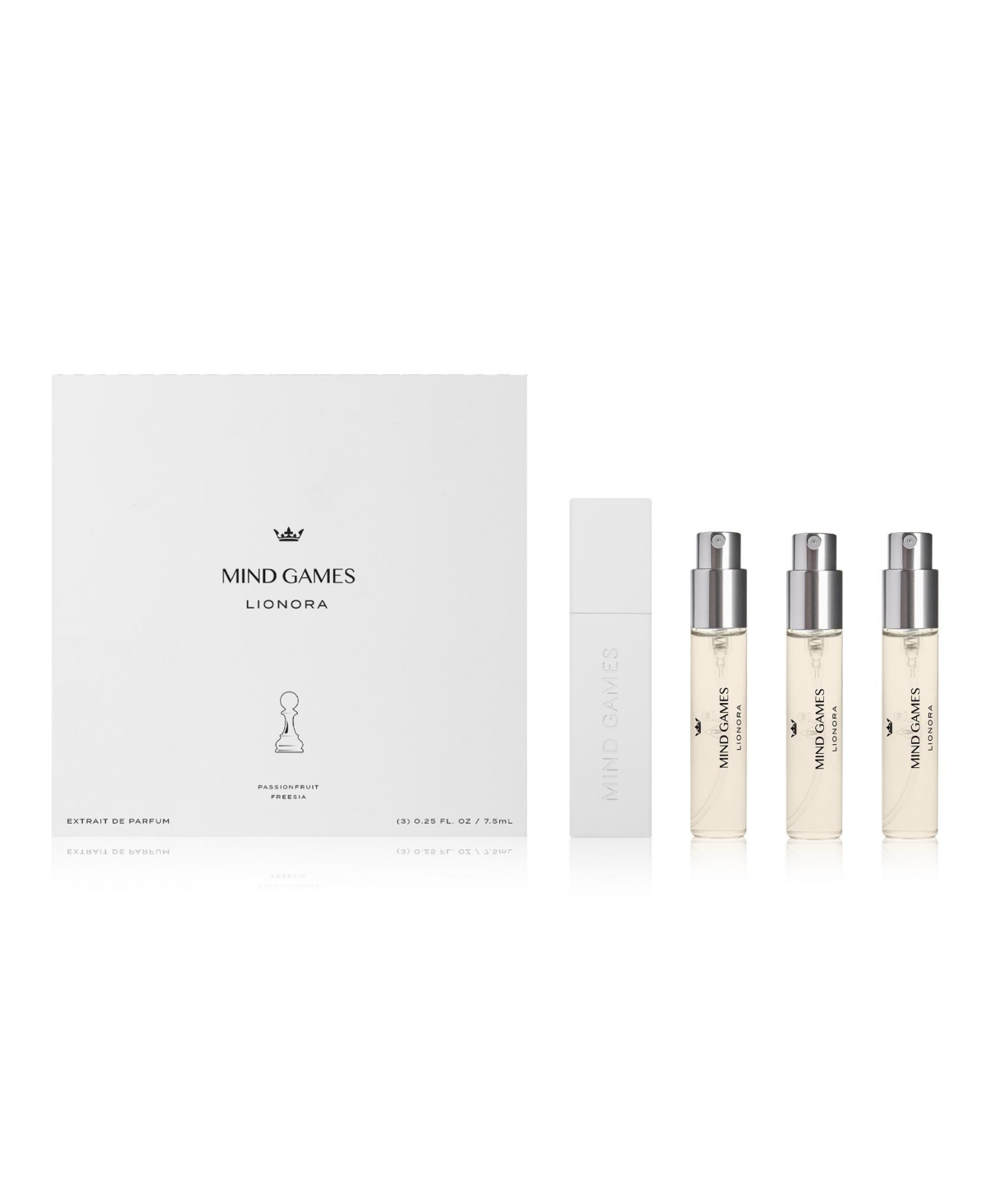 Mind Games Lionora Travel Trio 3x 7.5 mL - White