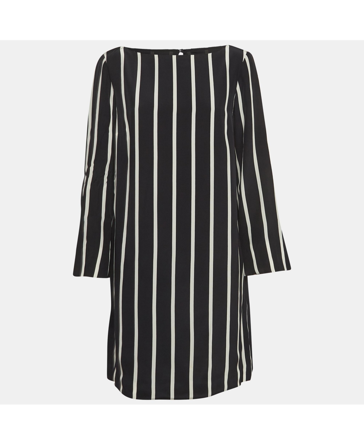 Click here for Pre-Owned Emilio Pucci Womens Black Pinstripe Silk... prices