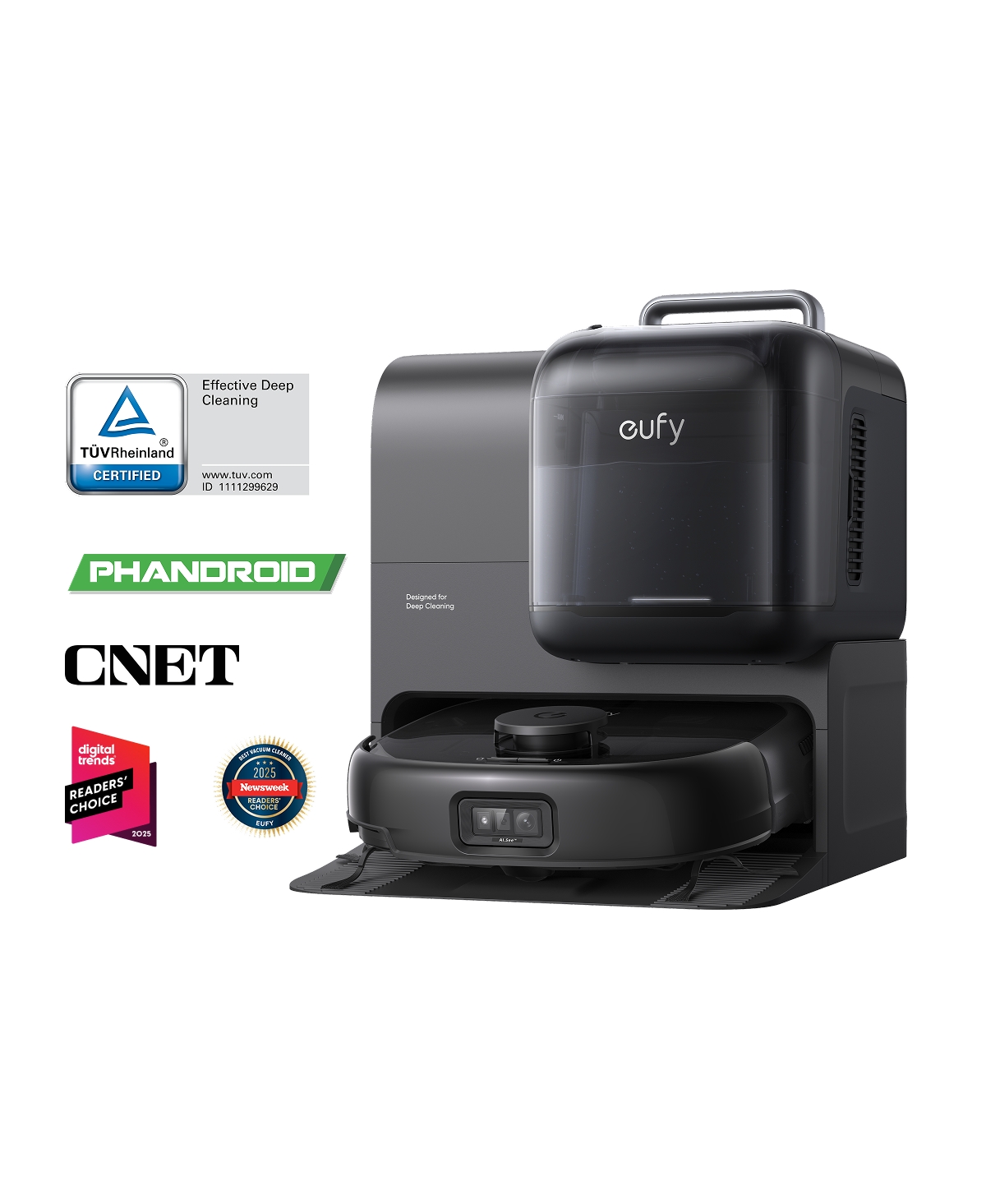 Click here for Eufy Robot Vacuum Omni E28 - Black prices