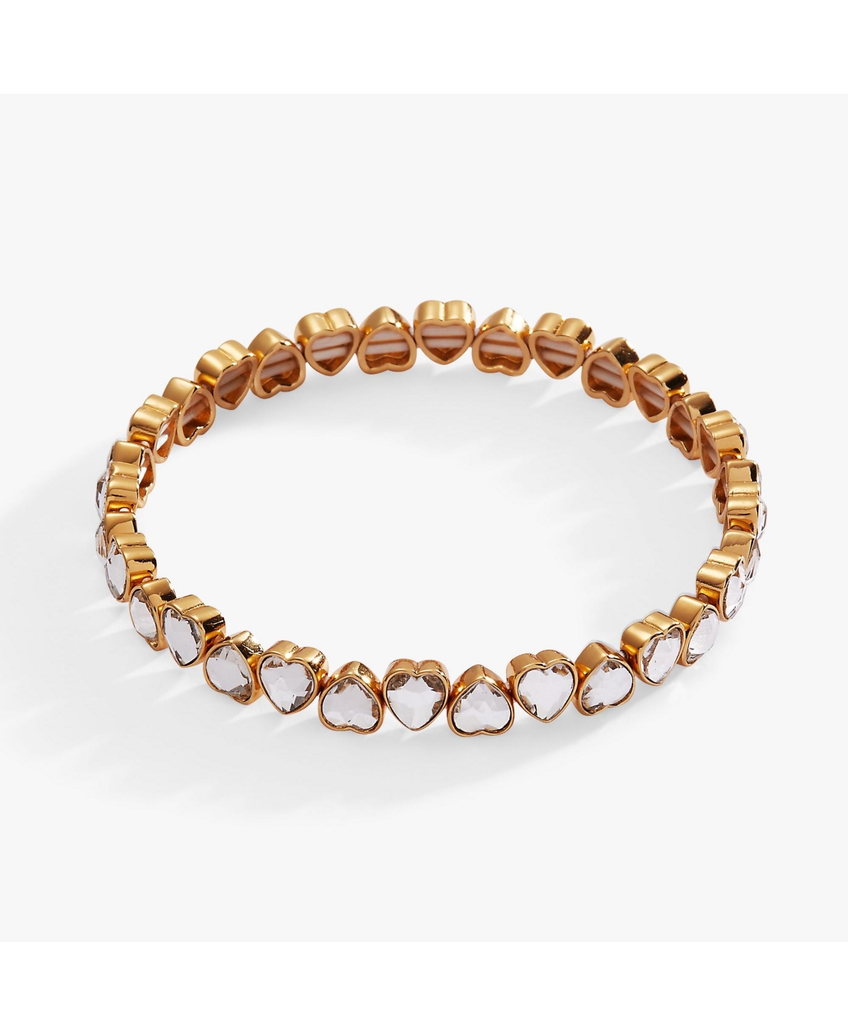 Click here for Love And Bee Loved Bangle Bracelet - White prices