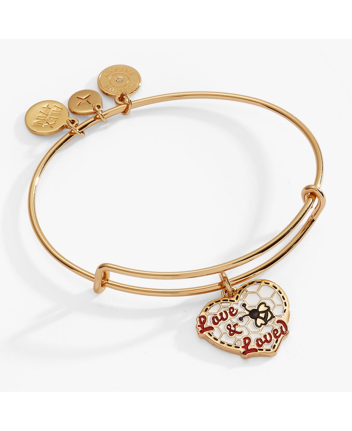 Click here for Love And Bee Loved Bangle Bracelet - Gold prices