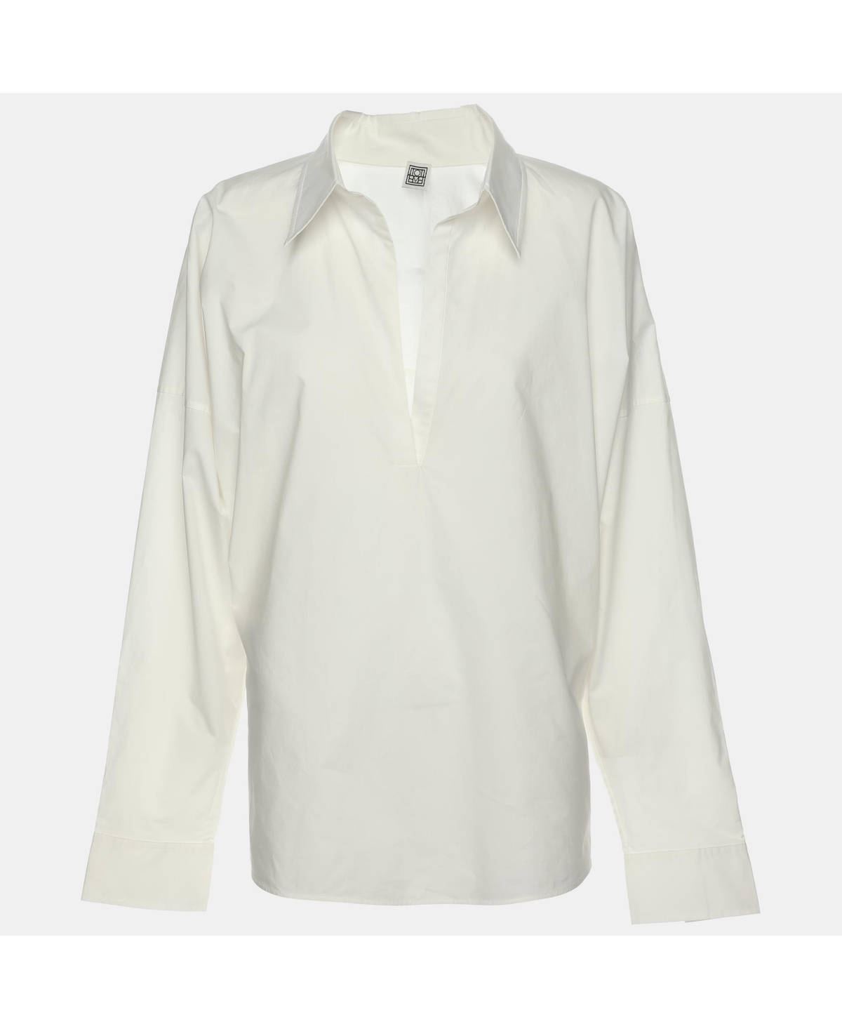 Click here for Pre-Owned Toteme Womens White Cotton Poplin Shirt prices