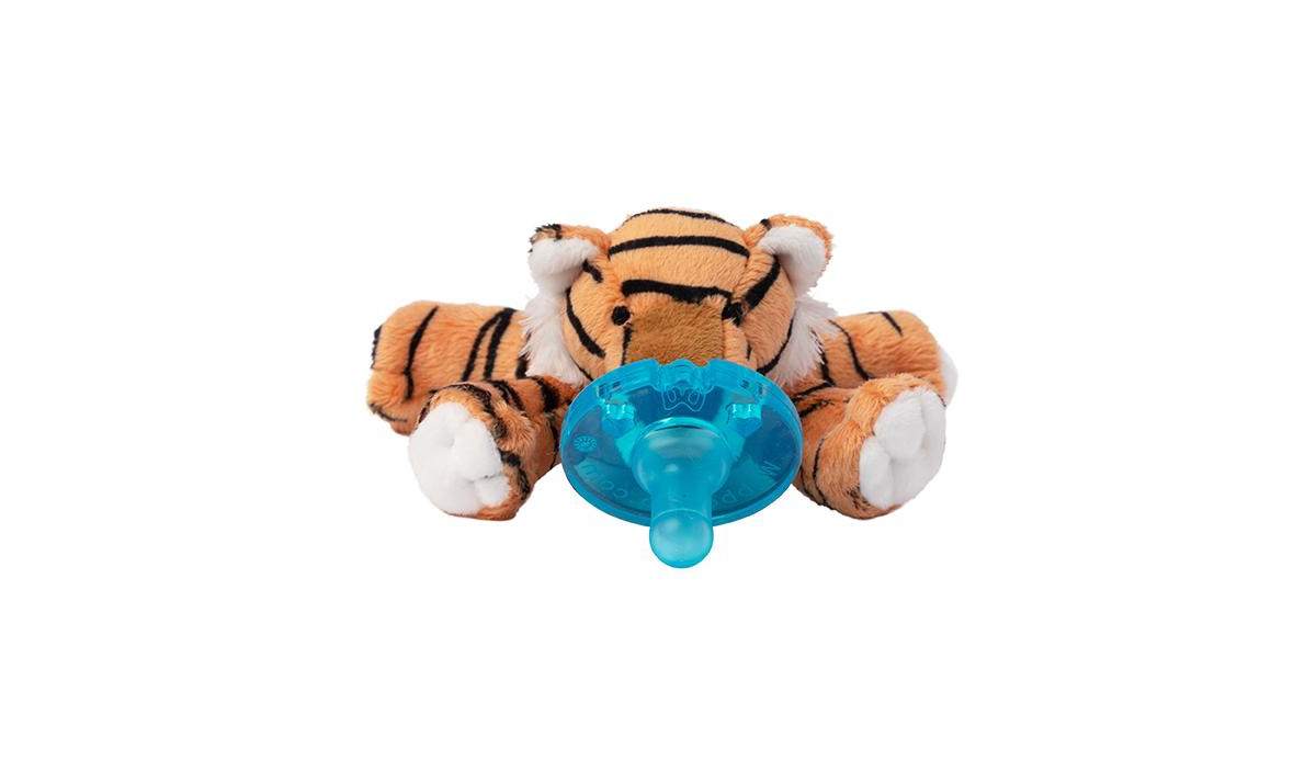 Click here for WubbaNub Baby Tiger Pacifier - Orange prices