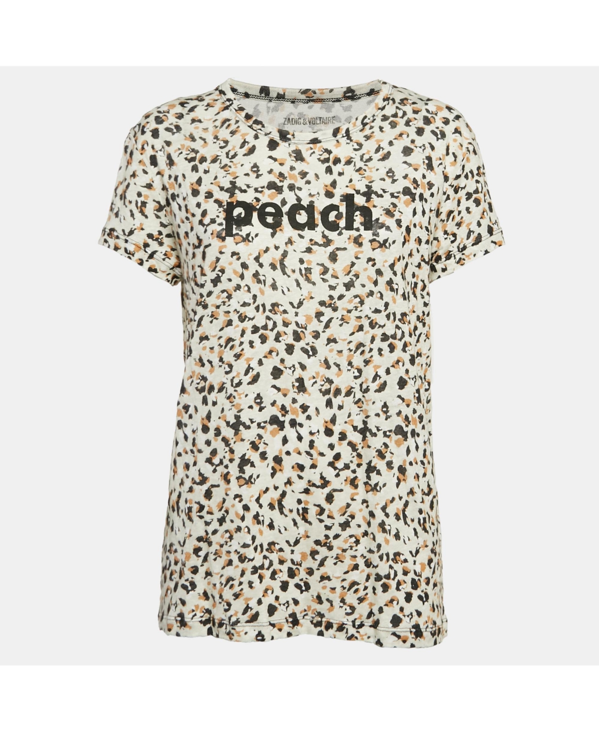 Click here for Pre-Owned Zadig & Voltaire Womens Leopard Print Li... prices