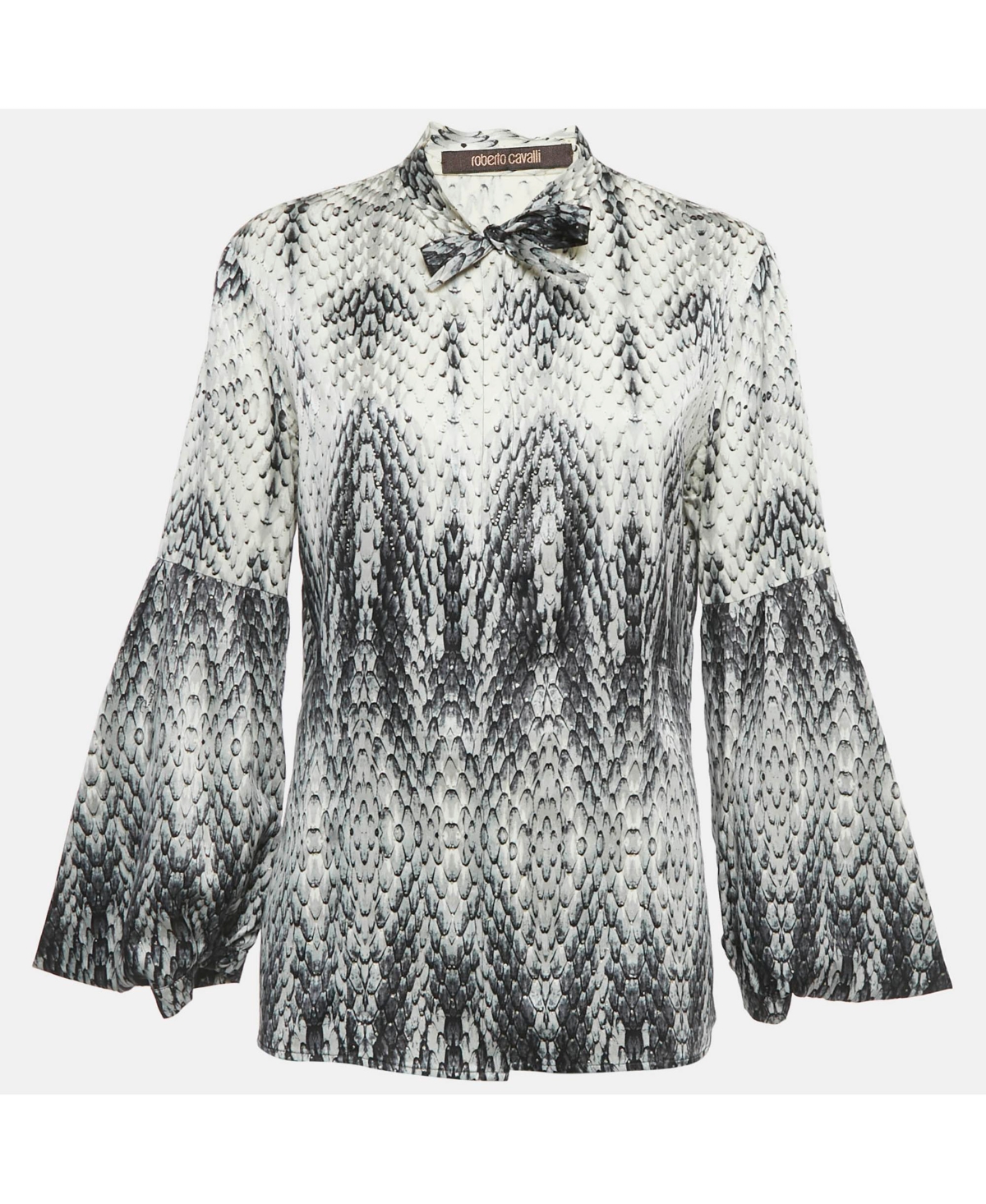 Click here for Pre-Owned Roberto Cavalli Womens Printed Neck Tie... prices