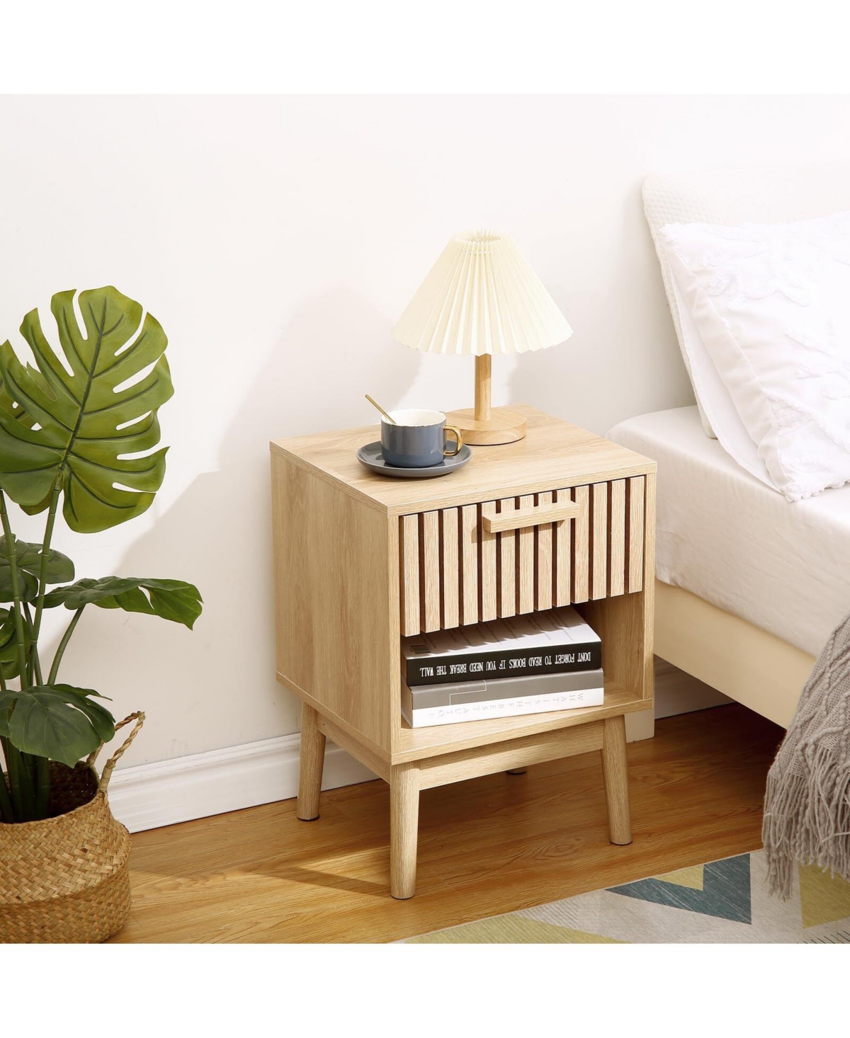 Click here for Gaomon boho nightstand set of 2  farmhouse end tab... prices