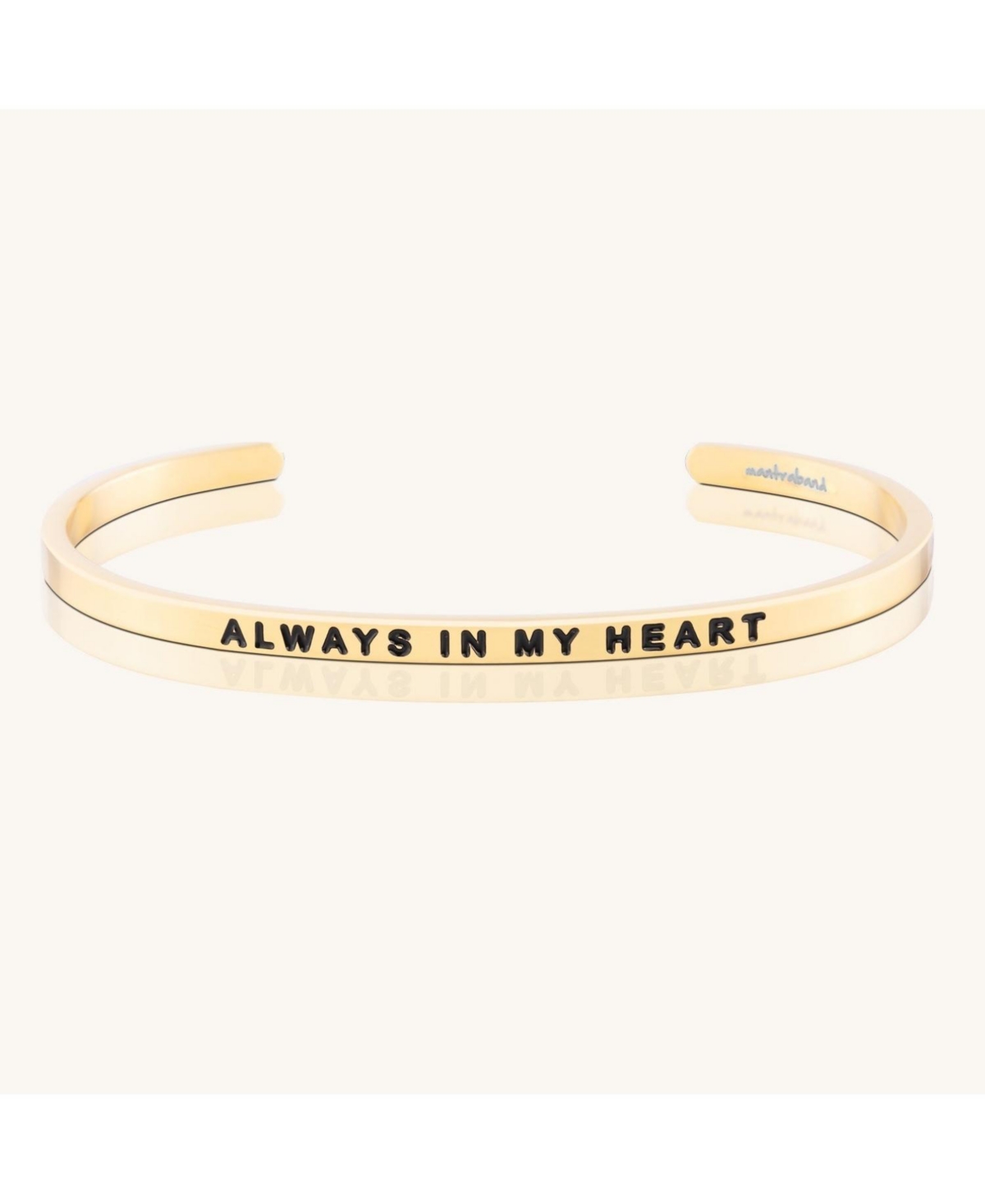 Click here for Mantra Always In My Heart Bracelets Yellow Gold /... prices