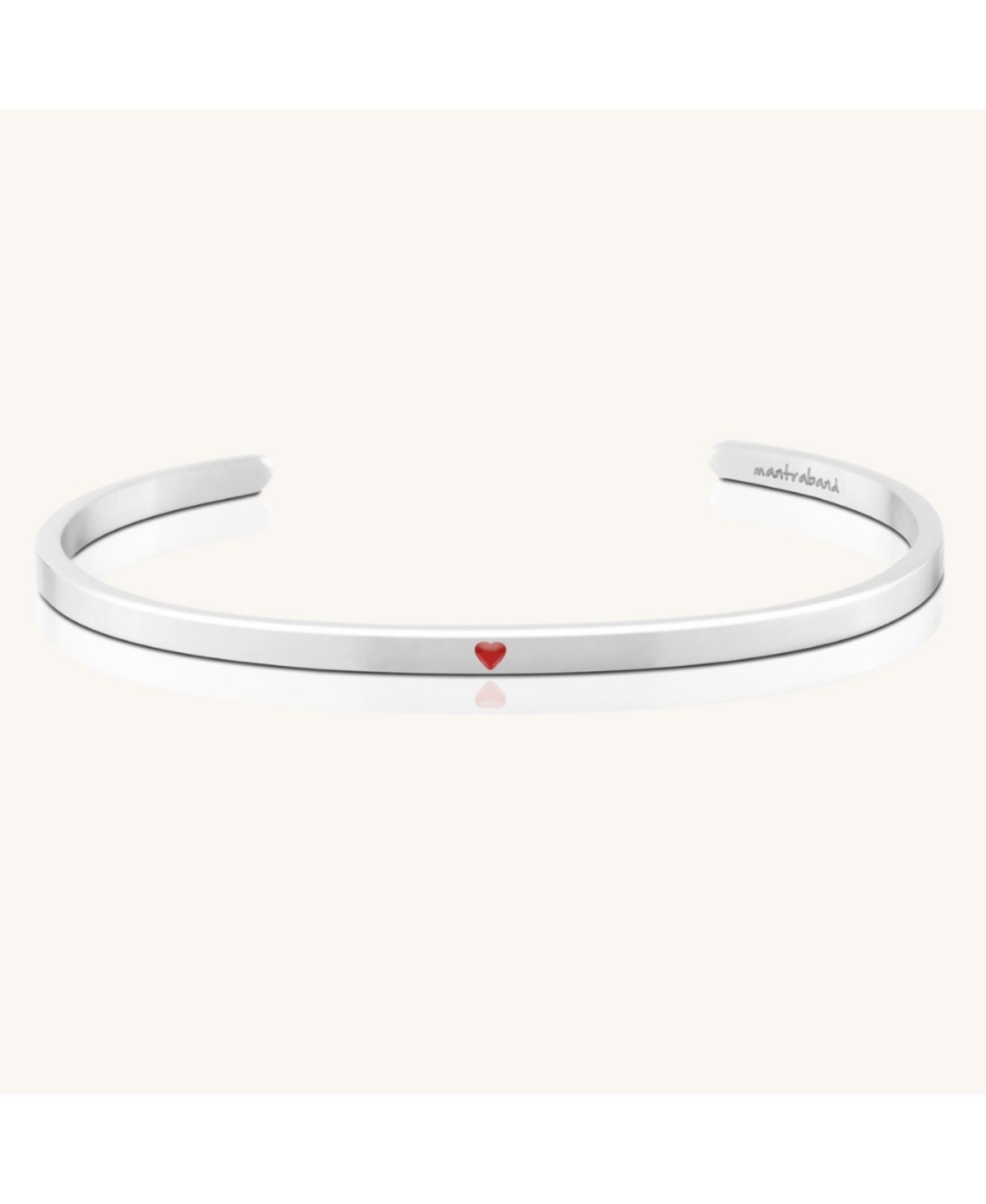 Click here for Mantra Gold Love Is Everything Bracelet - Silver prices