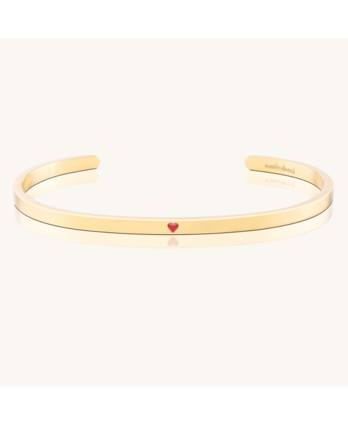 Click here for Mantra Gold Love Is Everything Bracelet - Yellow g... prices