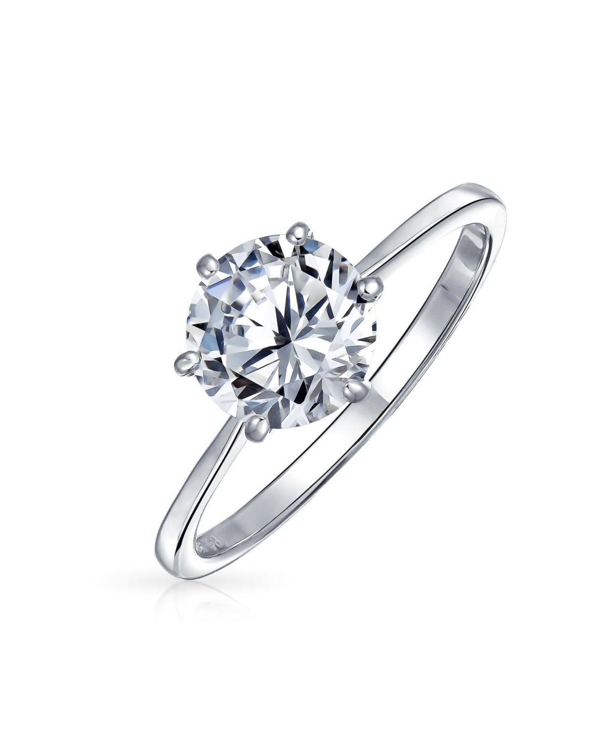 Click here for Bling Jewelry Round Solitaire 1.5CT Cz Cubic Zirco... prices