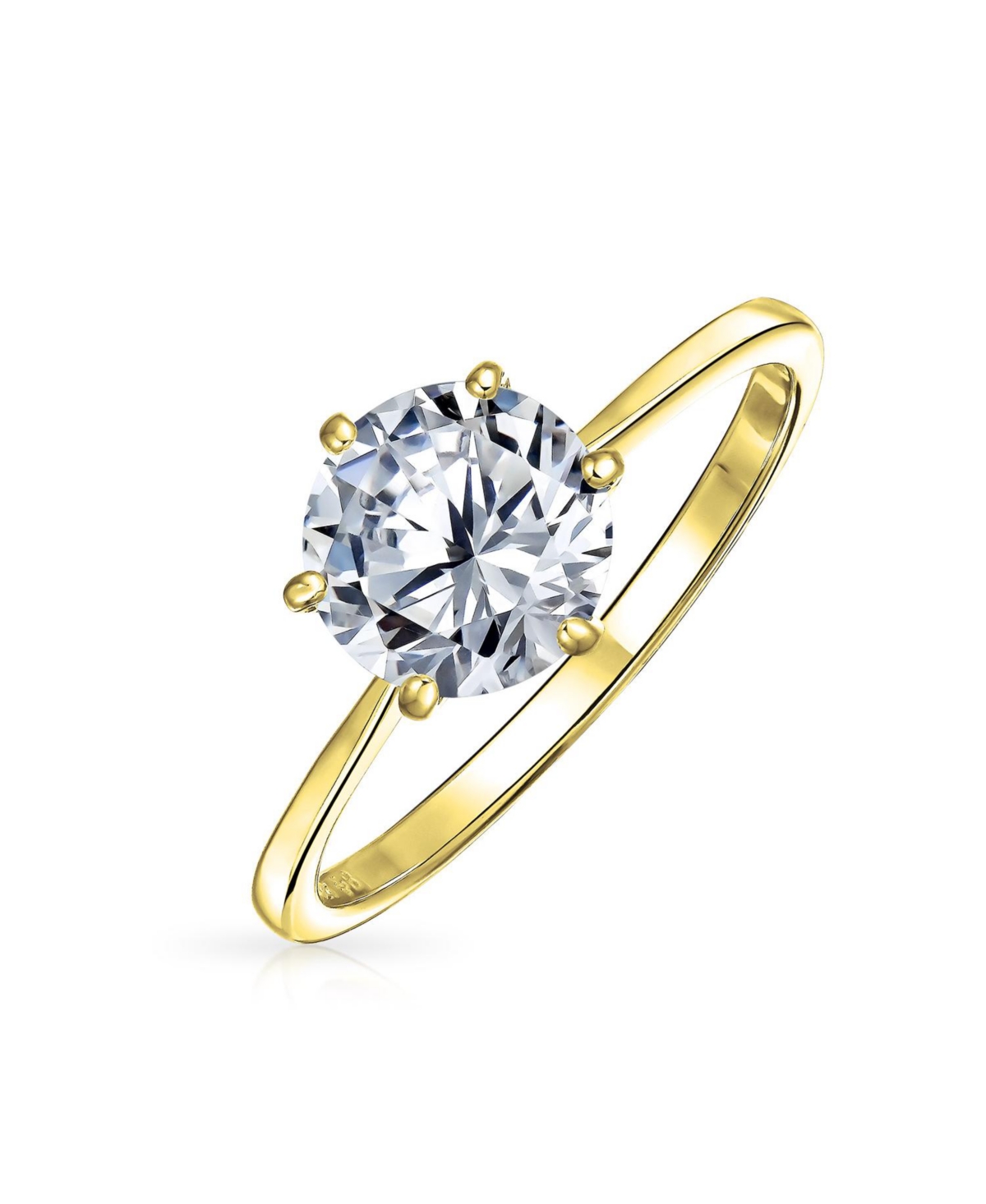 Click here for Bling Jewelry Round Solitaire 1.5CT Cz Cubic Zirco... prices